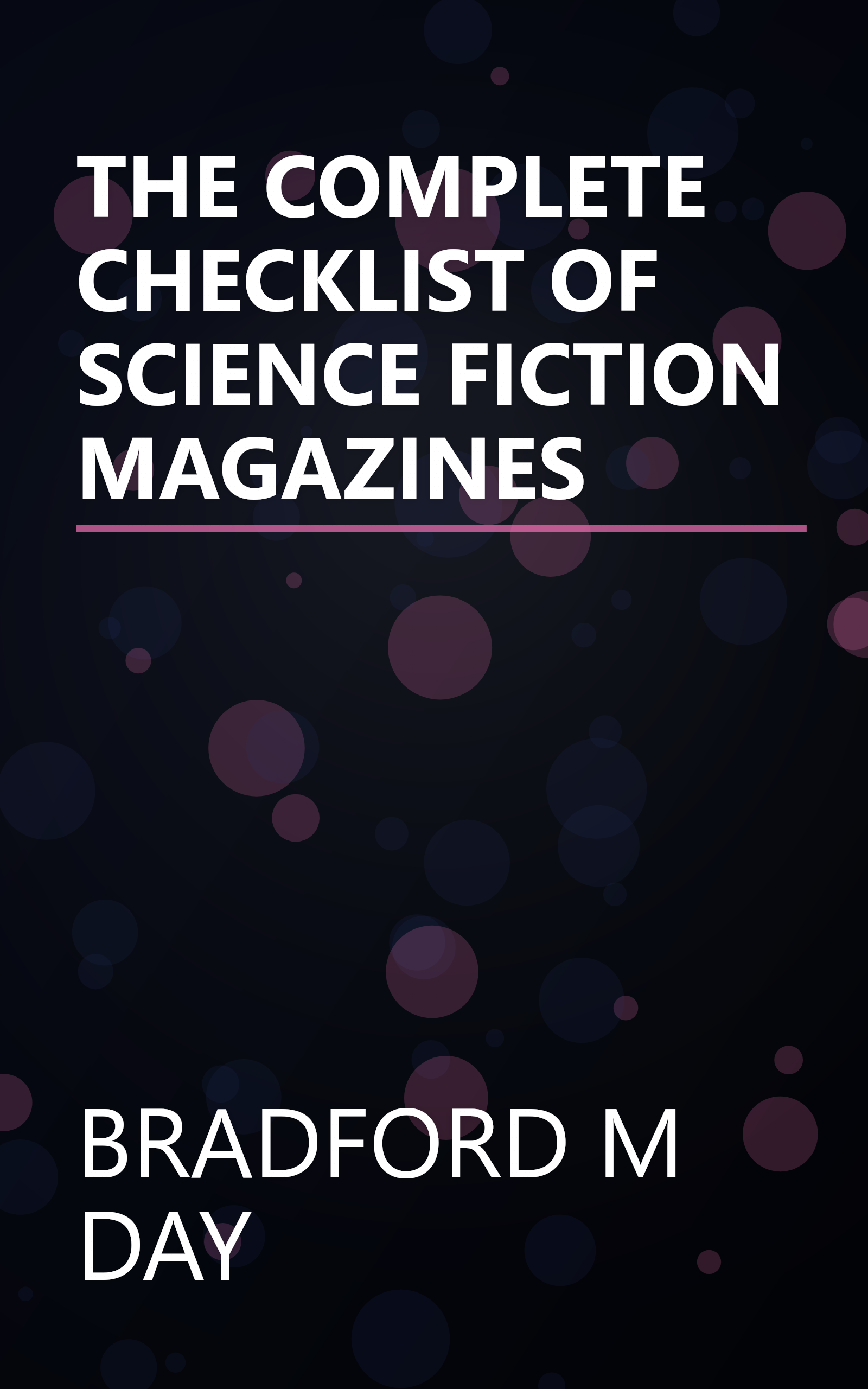 THE COMPLETE CHECKLIST OF SCIENCE FICTION MAGAZINES book cover