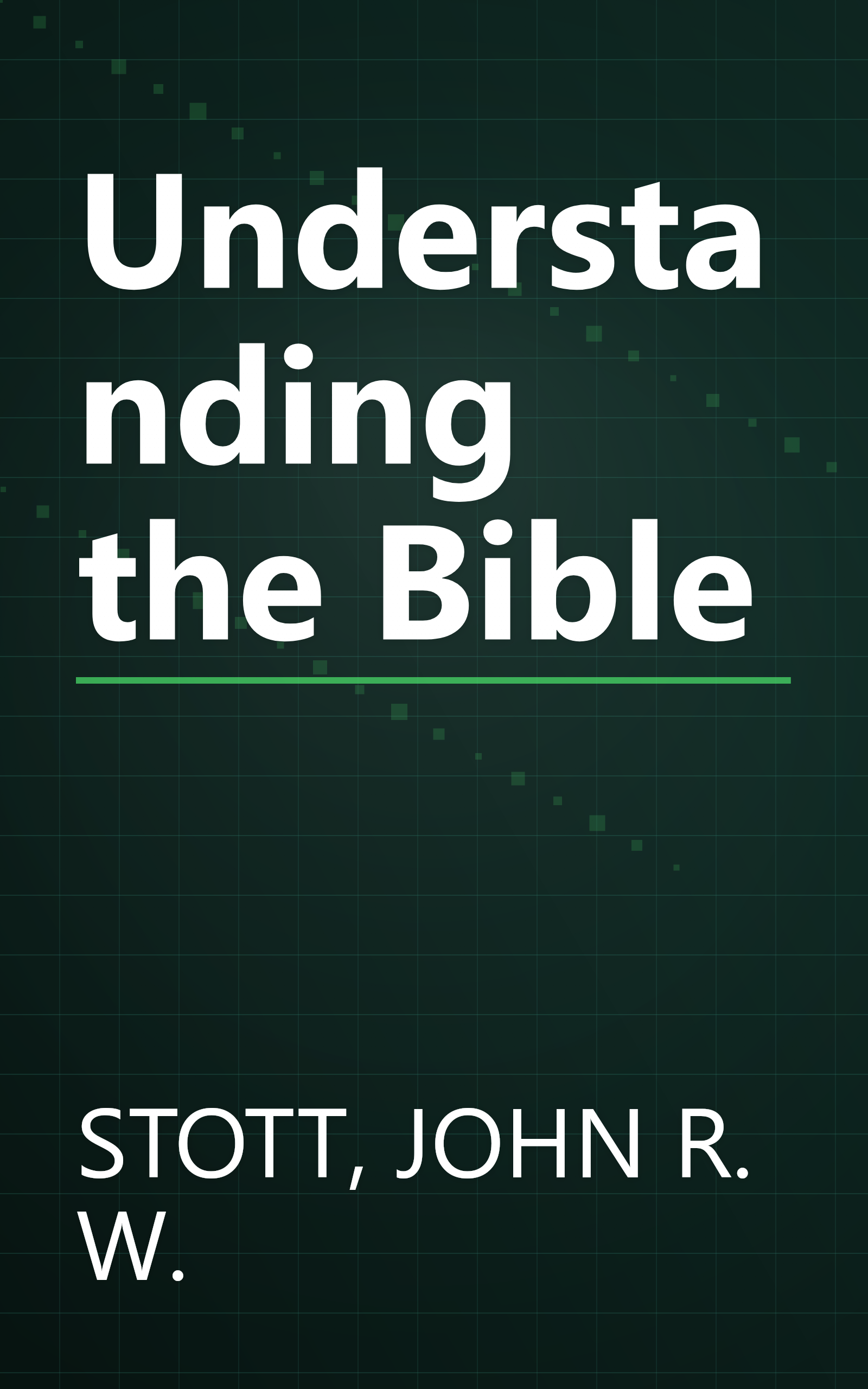 Understanding the Bible book cover