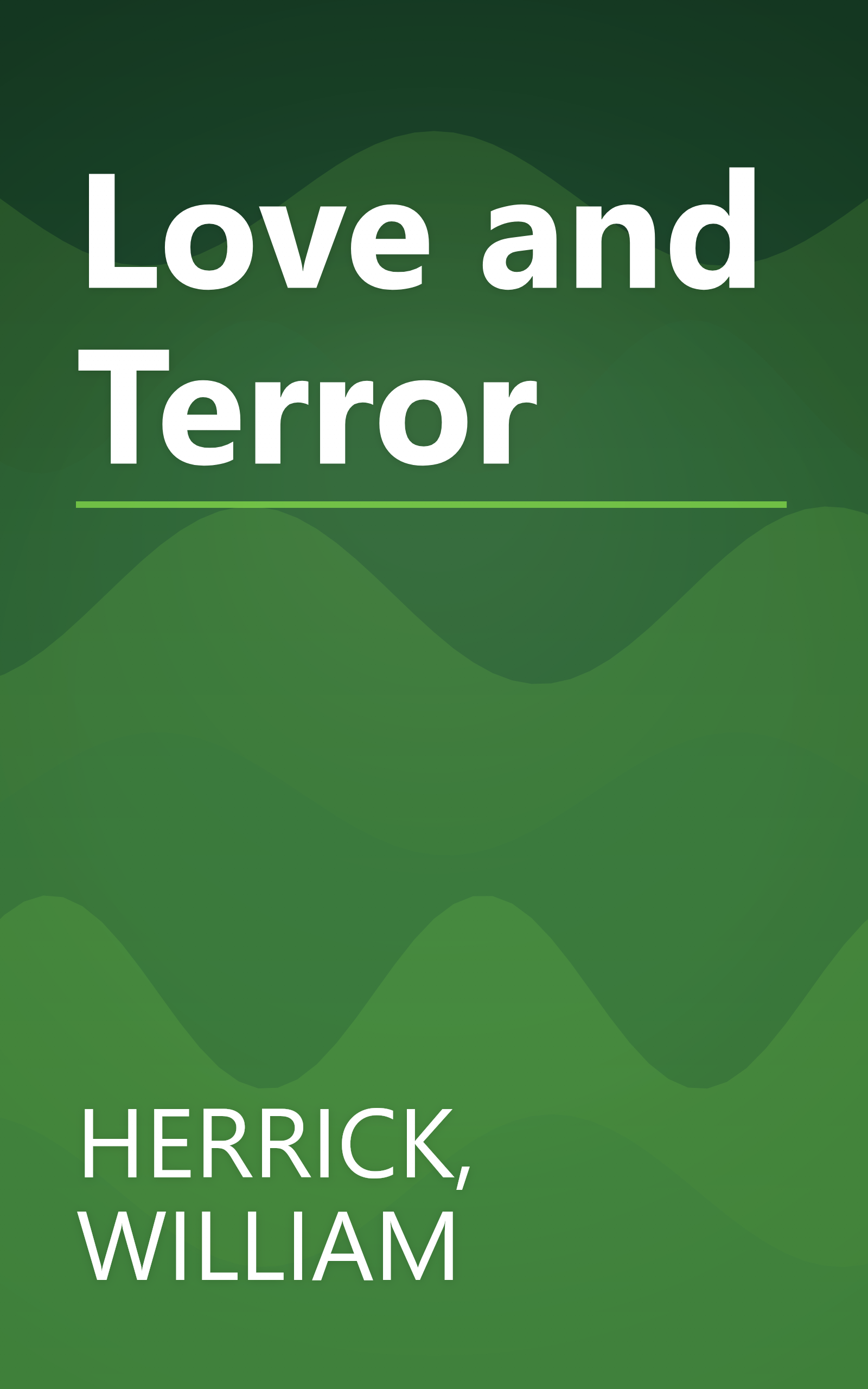 Love and Terror book cover