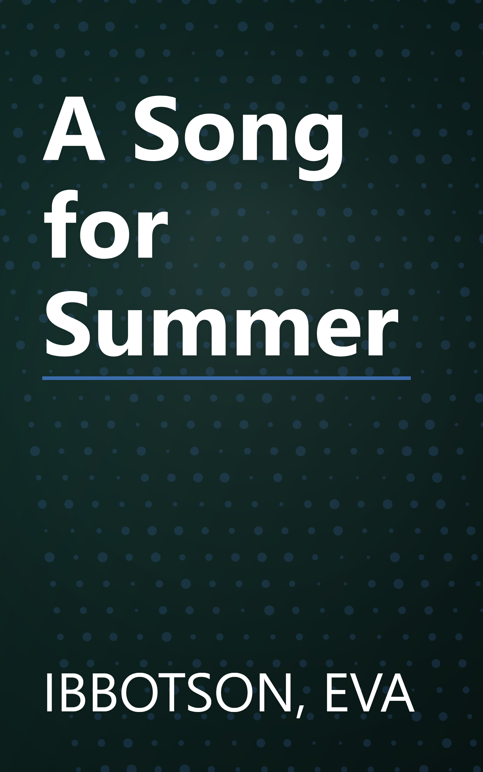 A Song for Summer book cover