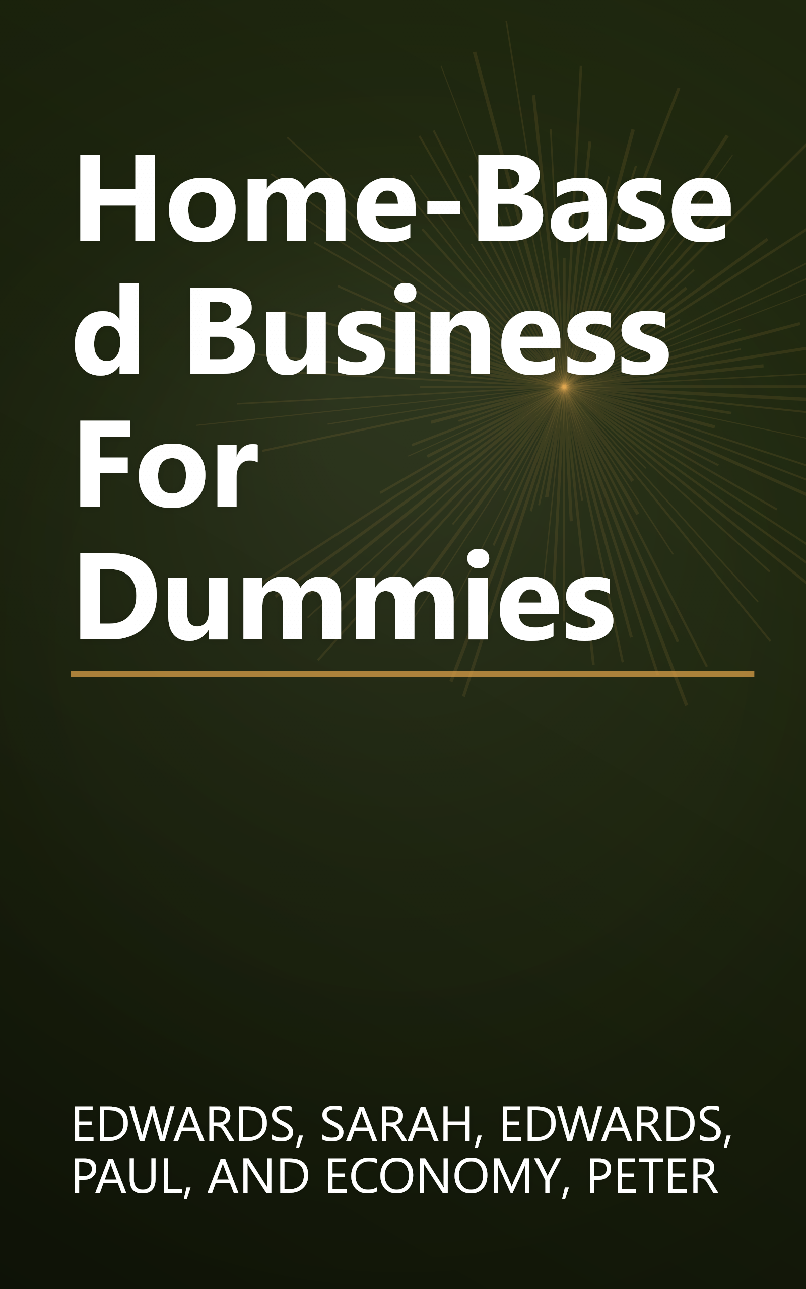 Home-Based Business For Dummies book cover