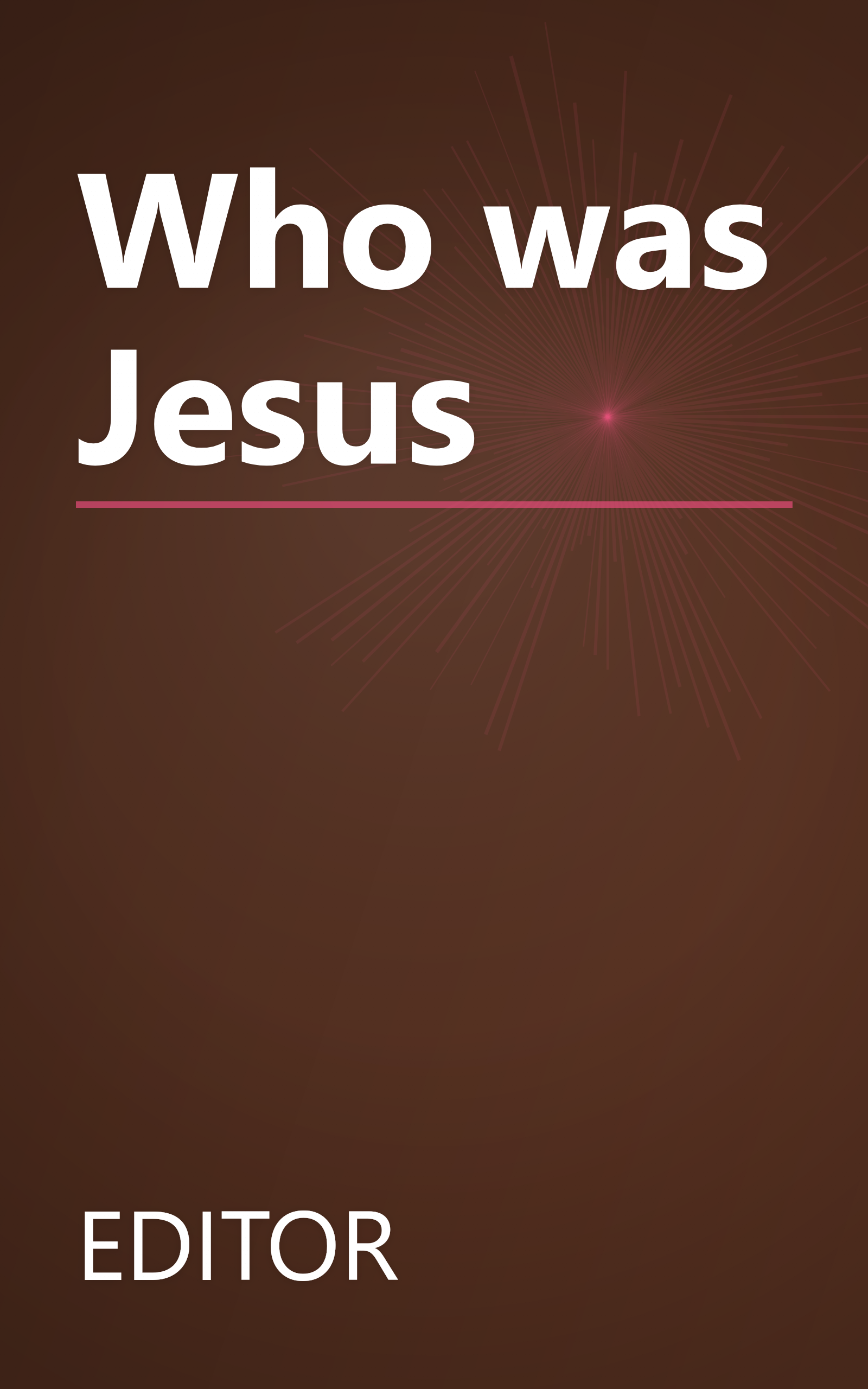 Who was Jesus book cover