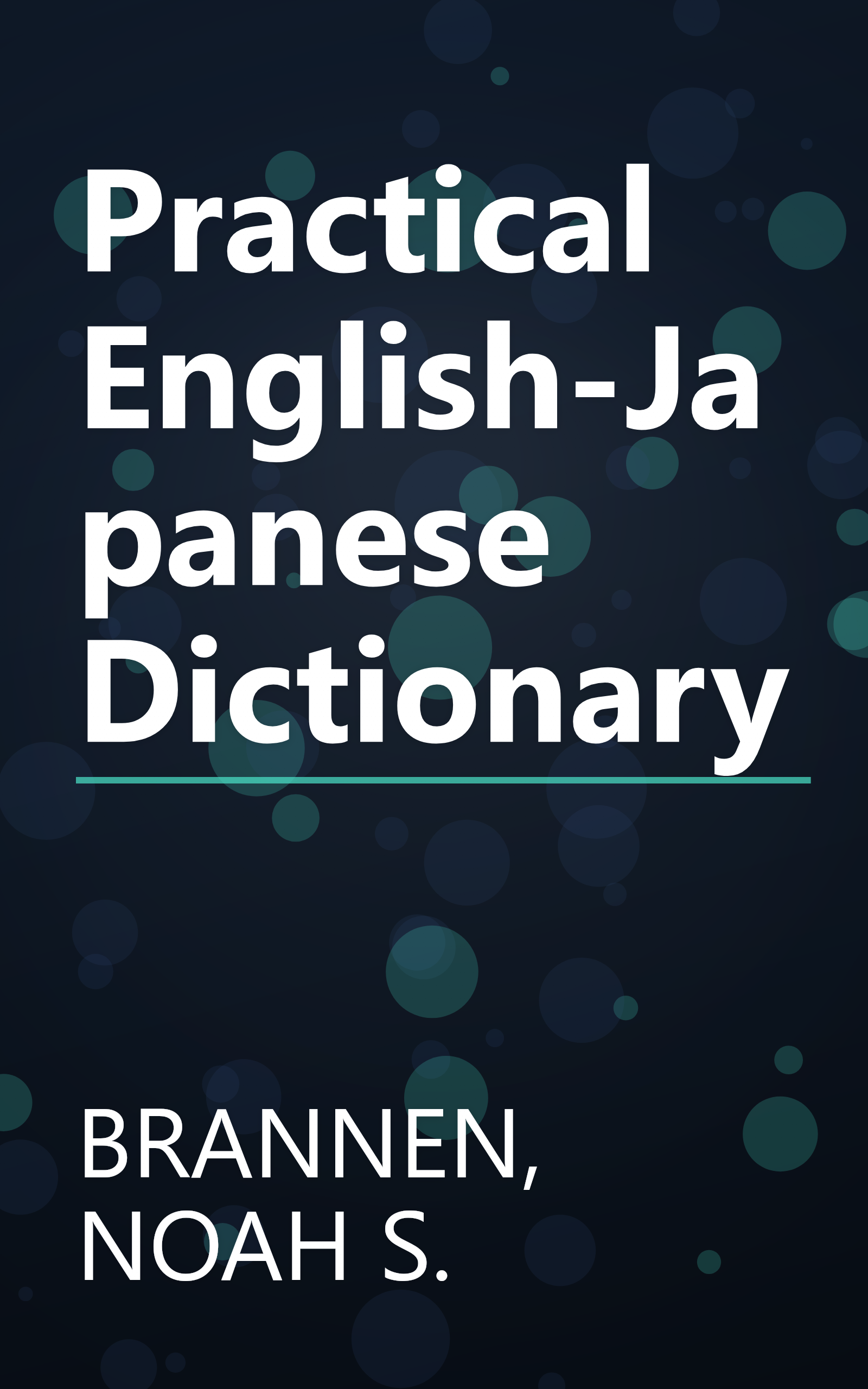 Practical English-Japanese Dictionary book cover