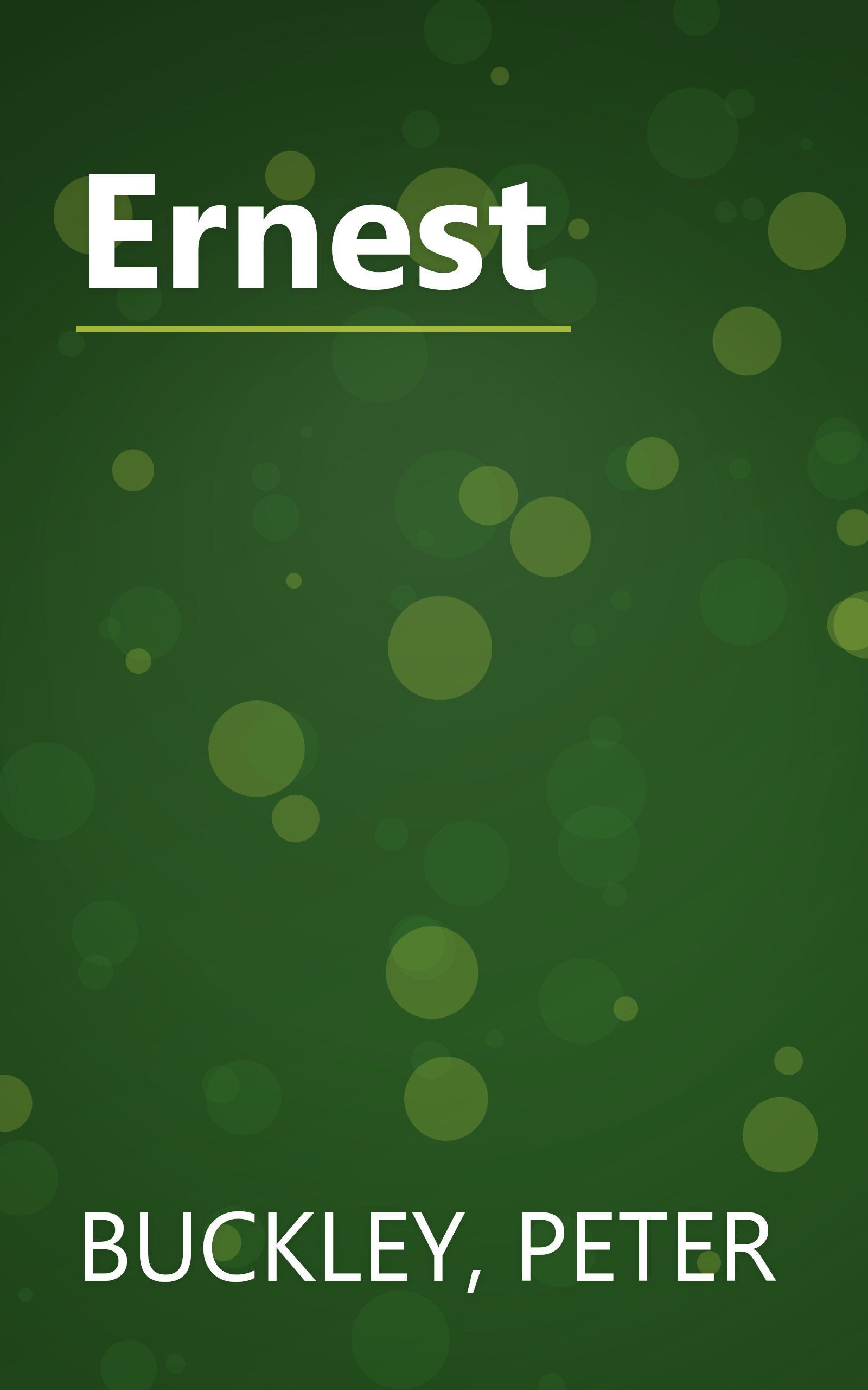 Ernest book cover