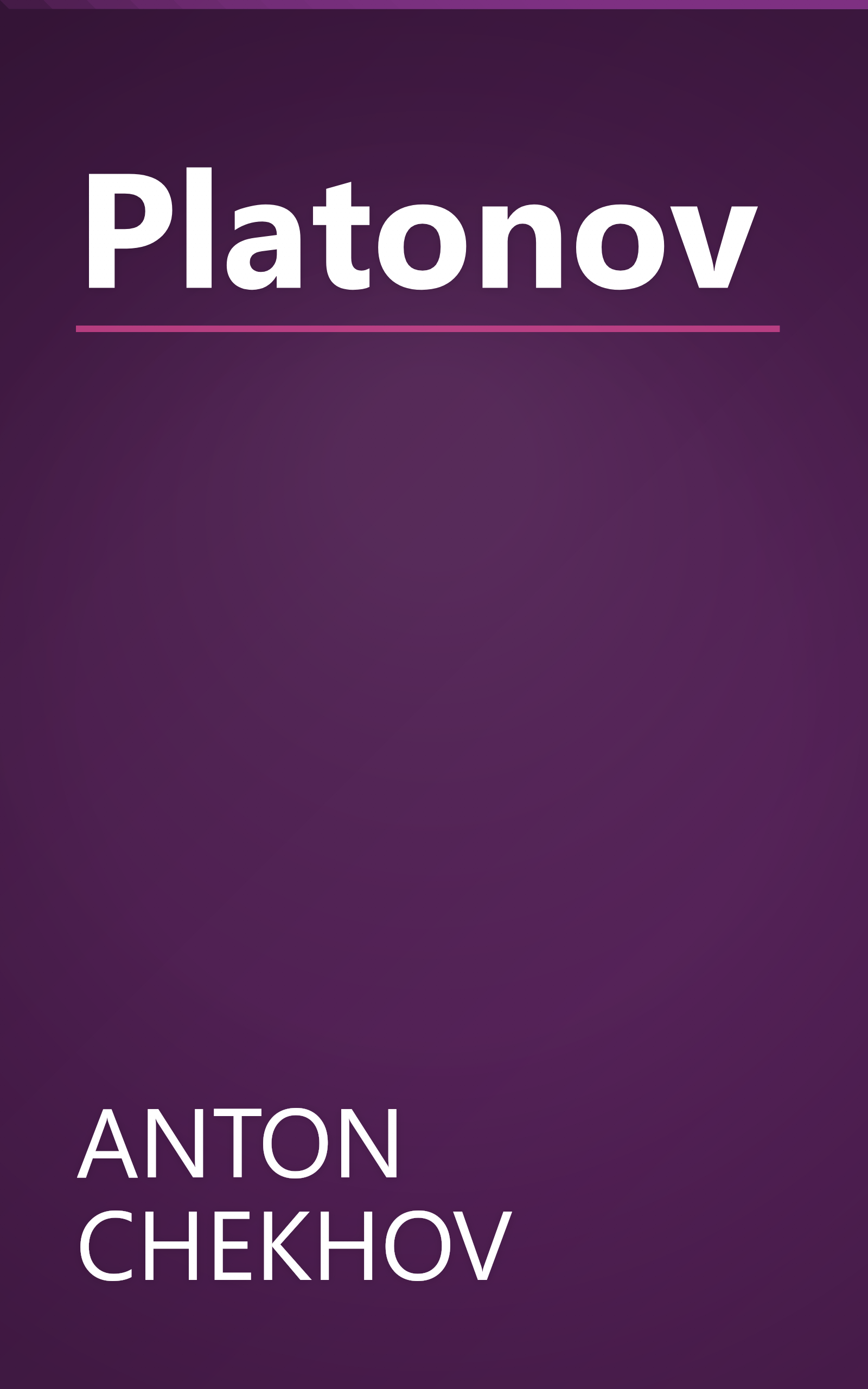 Platonov book cover