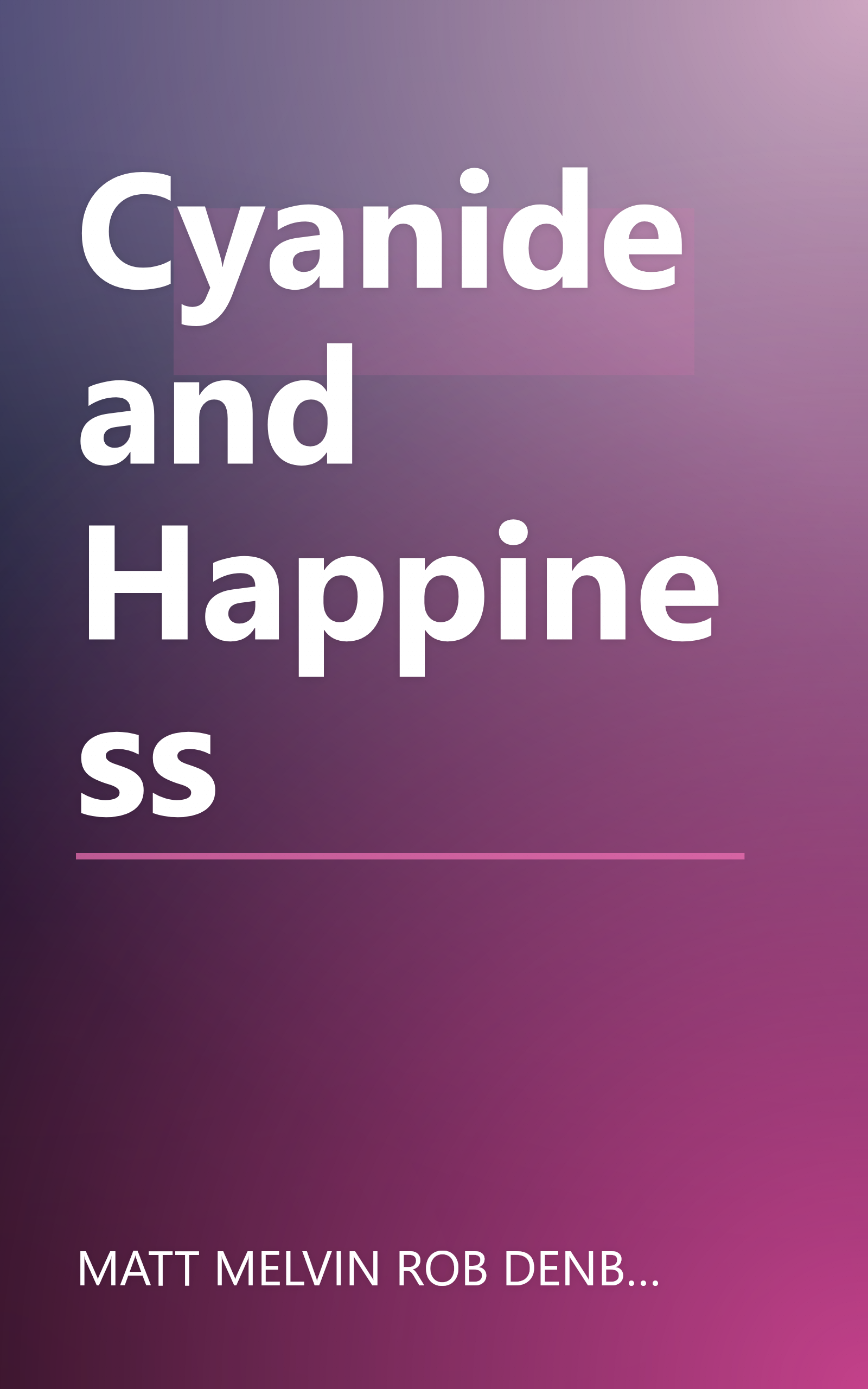 Cyanide and Happiness book cover
