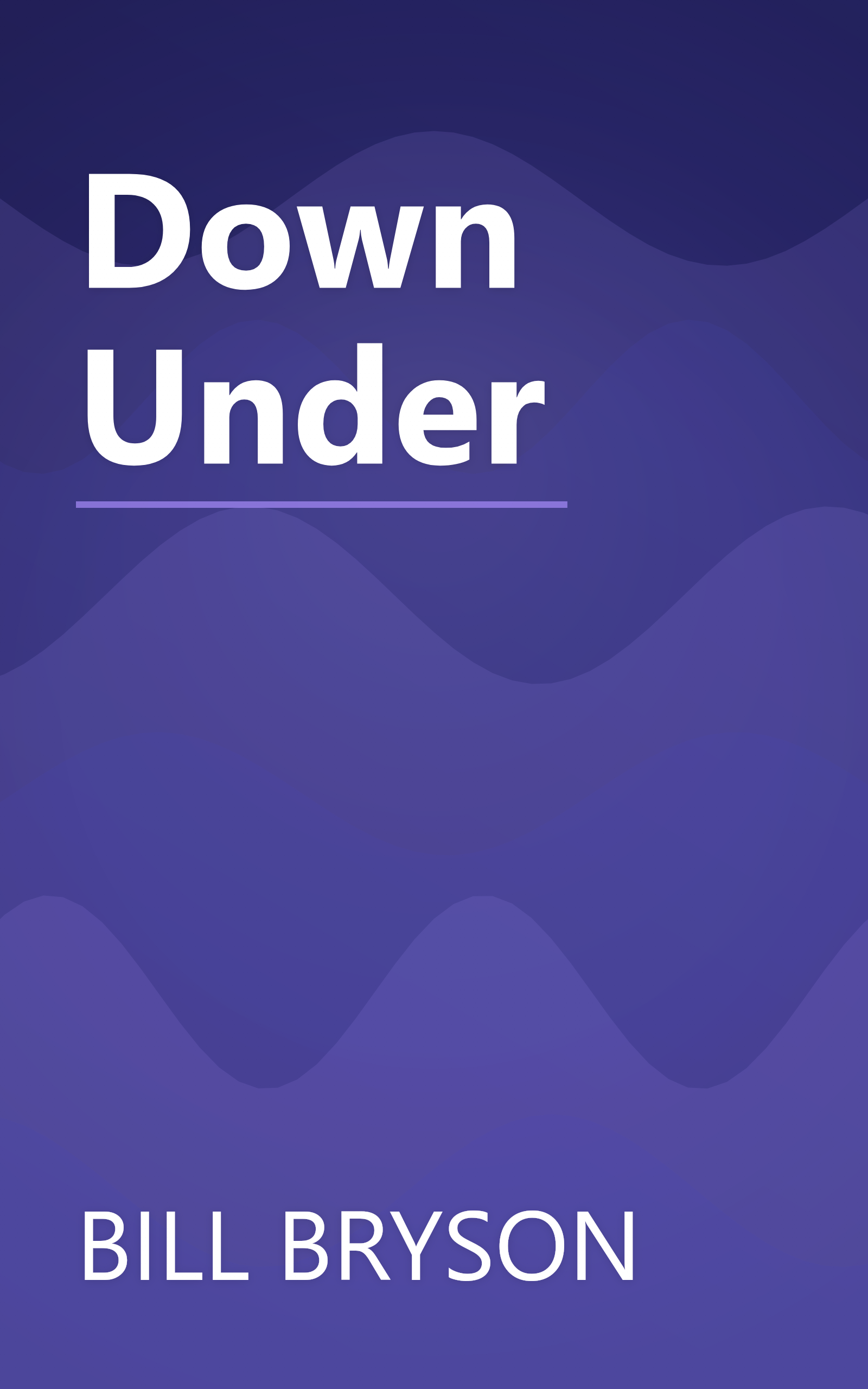 Down Under book cover