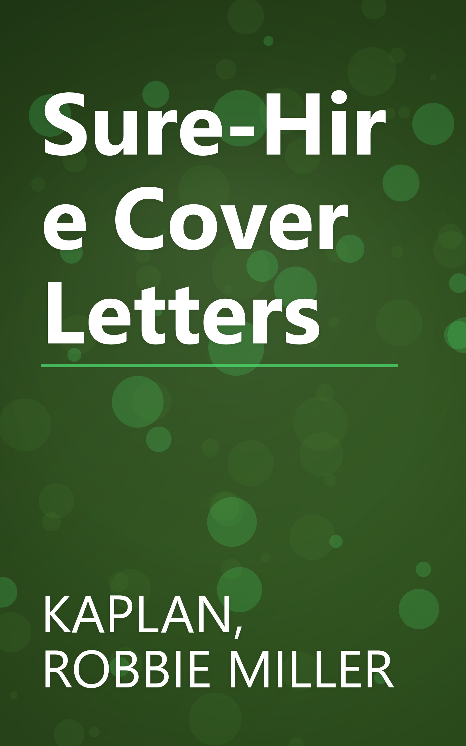 Sure-Hire Cover Letters book cover
