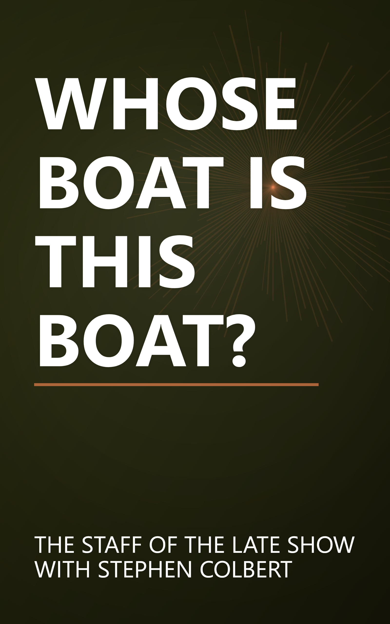 WHOSE BOAT IS THIS BOAT? book cover