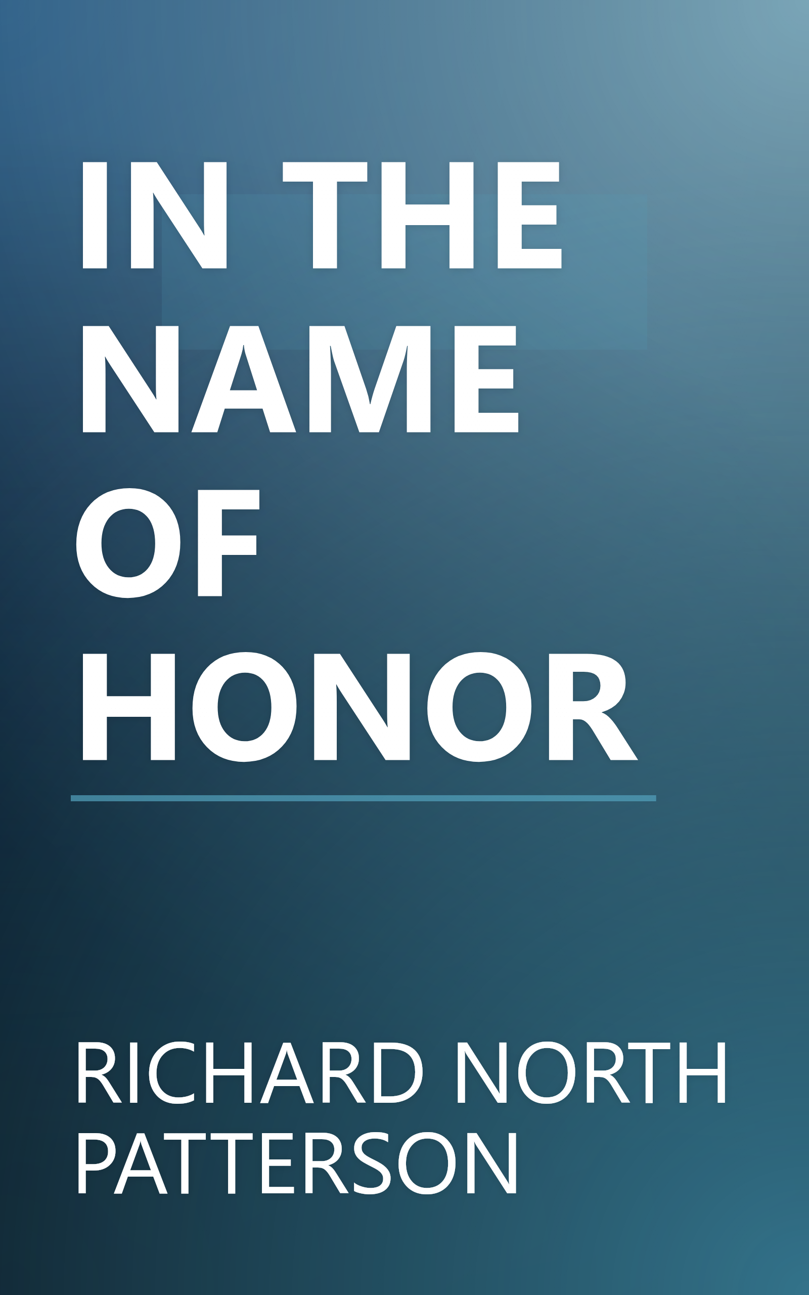 IN THE NAME OF HONOR book cover