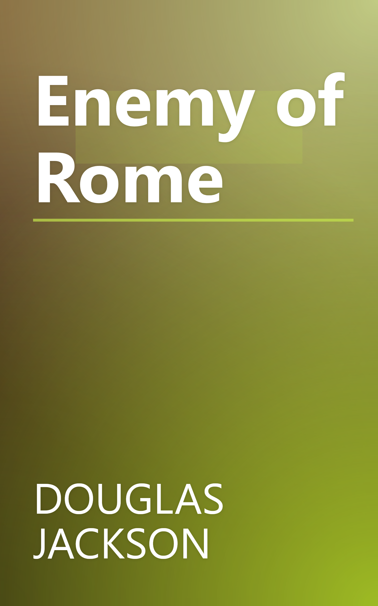 Enemy of Rome book cover