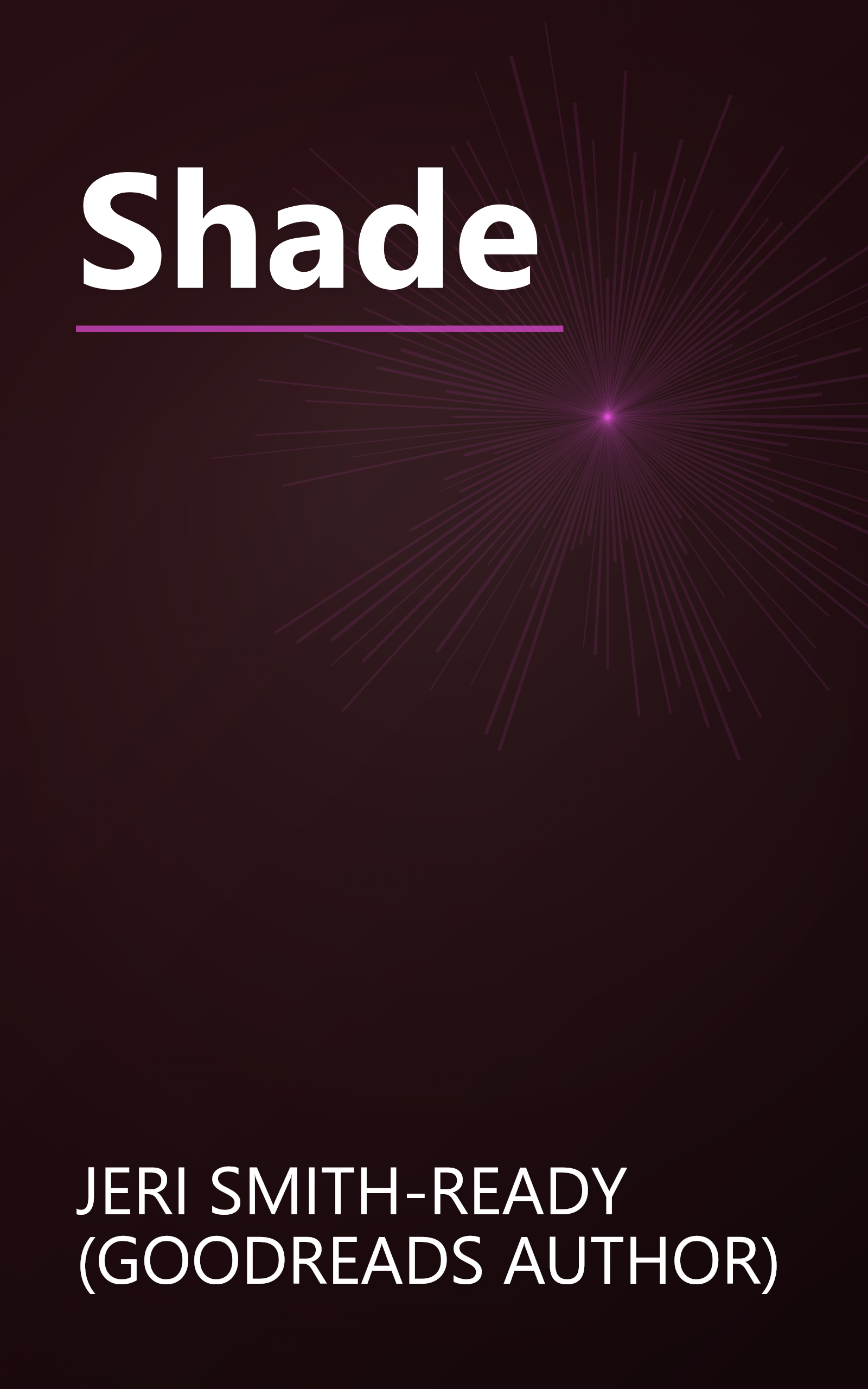 Shade book cover
