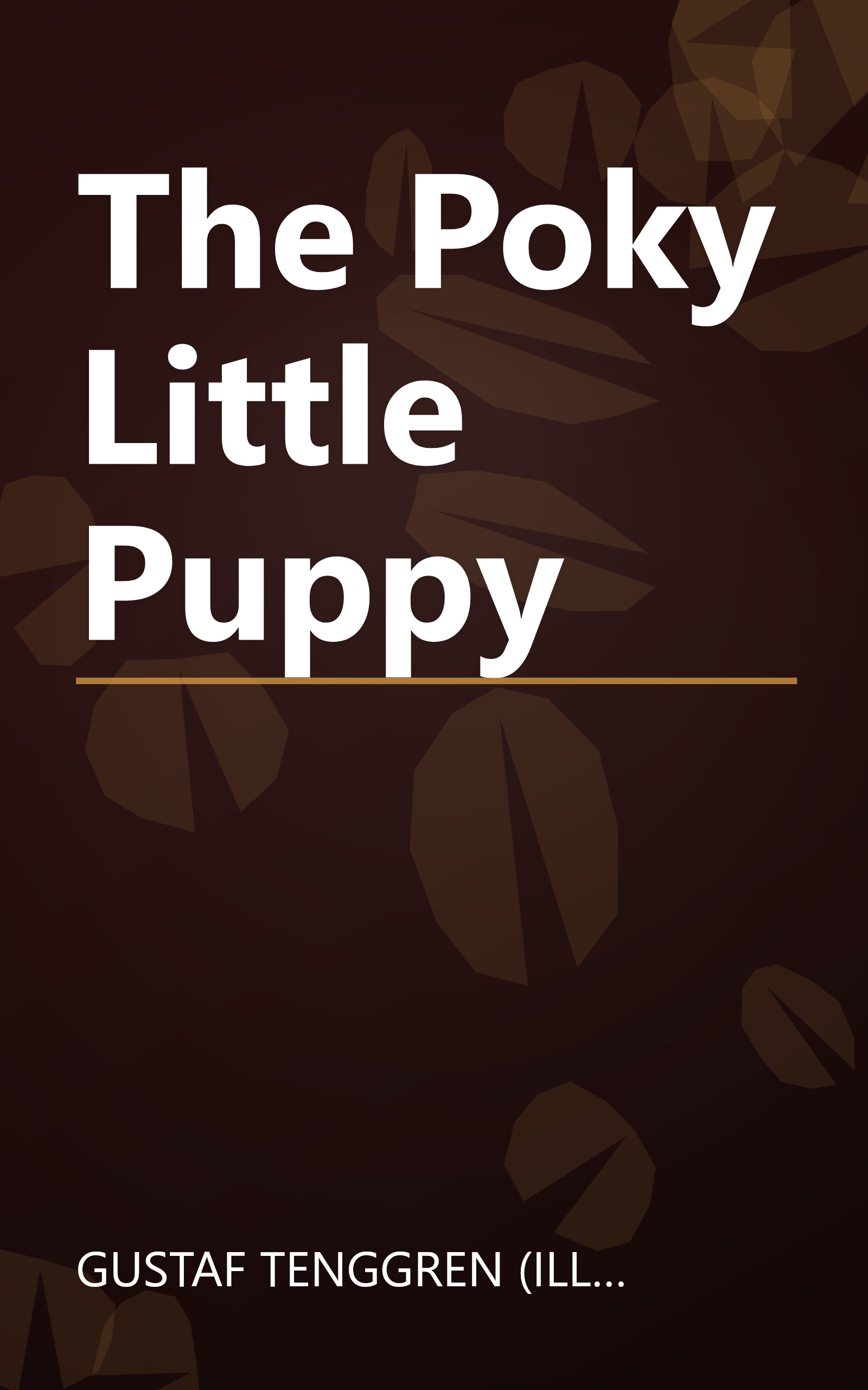 The Poky Little Puppy book cover