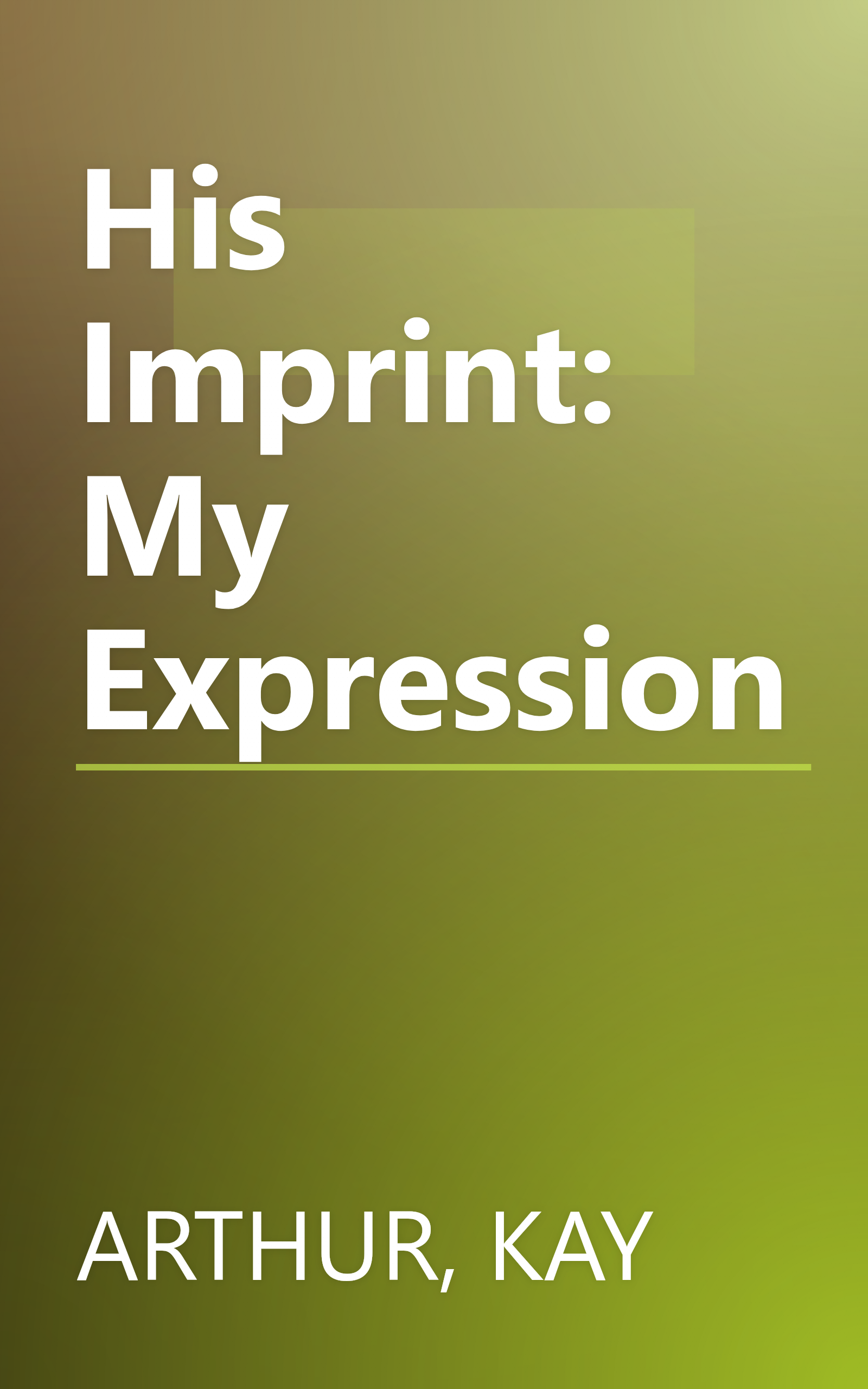 His Imprint: My Expression book cover