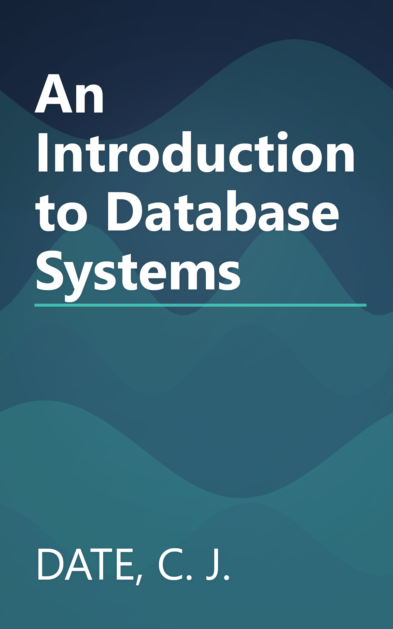 An Introduction to Database Systems book cover