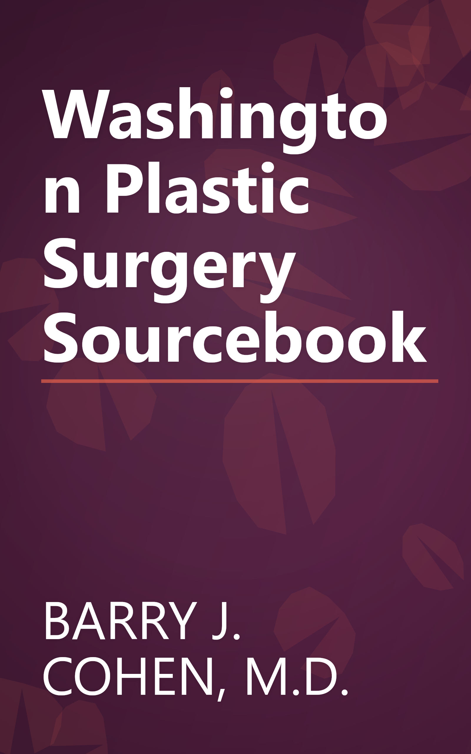 Washington Plastic Surgery Sourcebook book cover