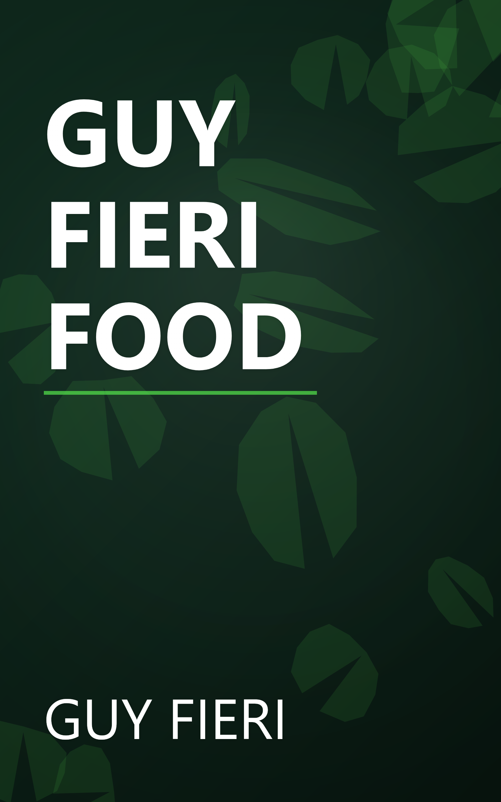 GUY FIERI FOOD book cover