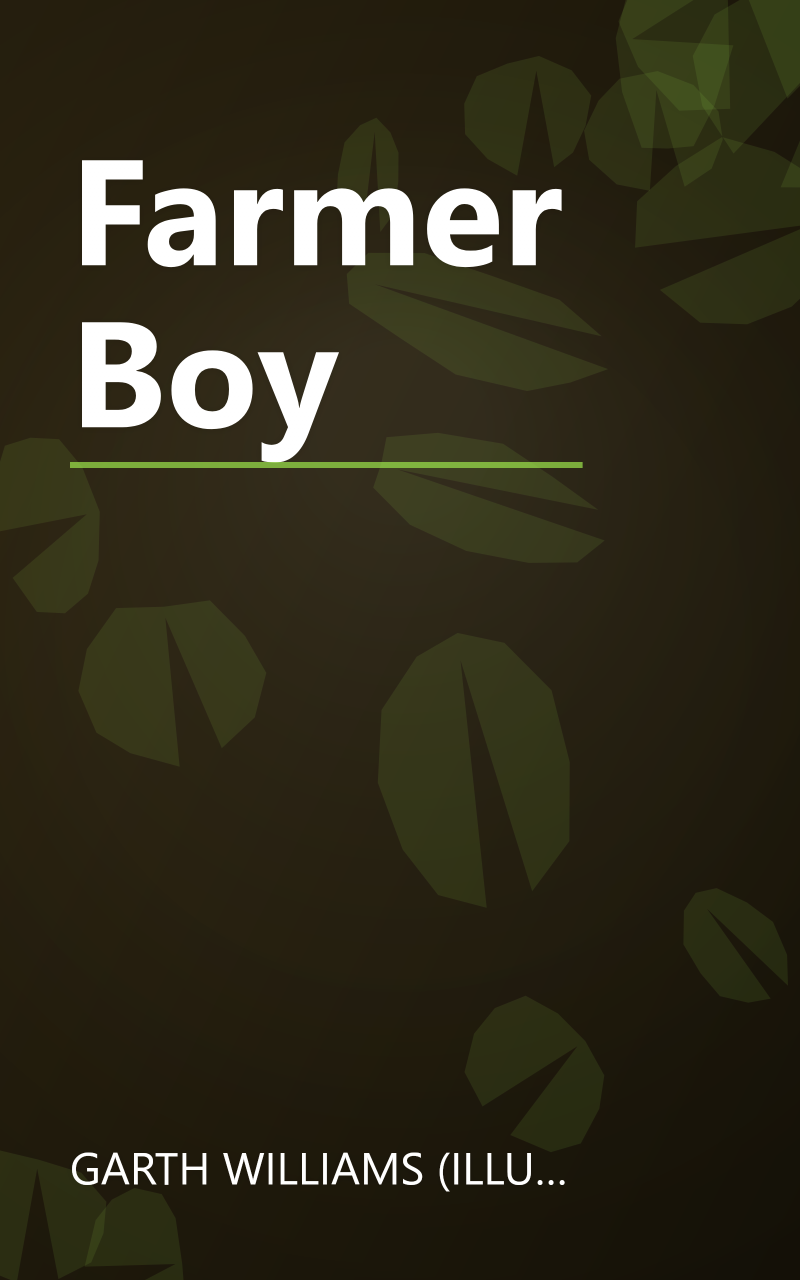 Farmer Boy book cover