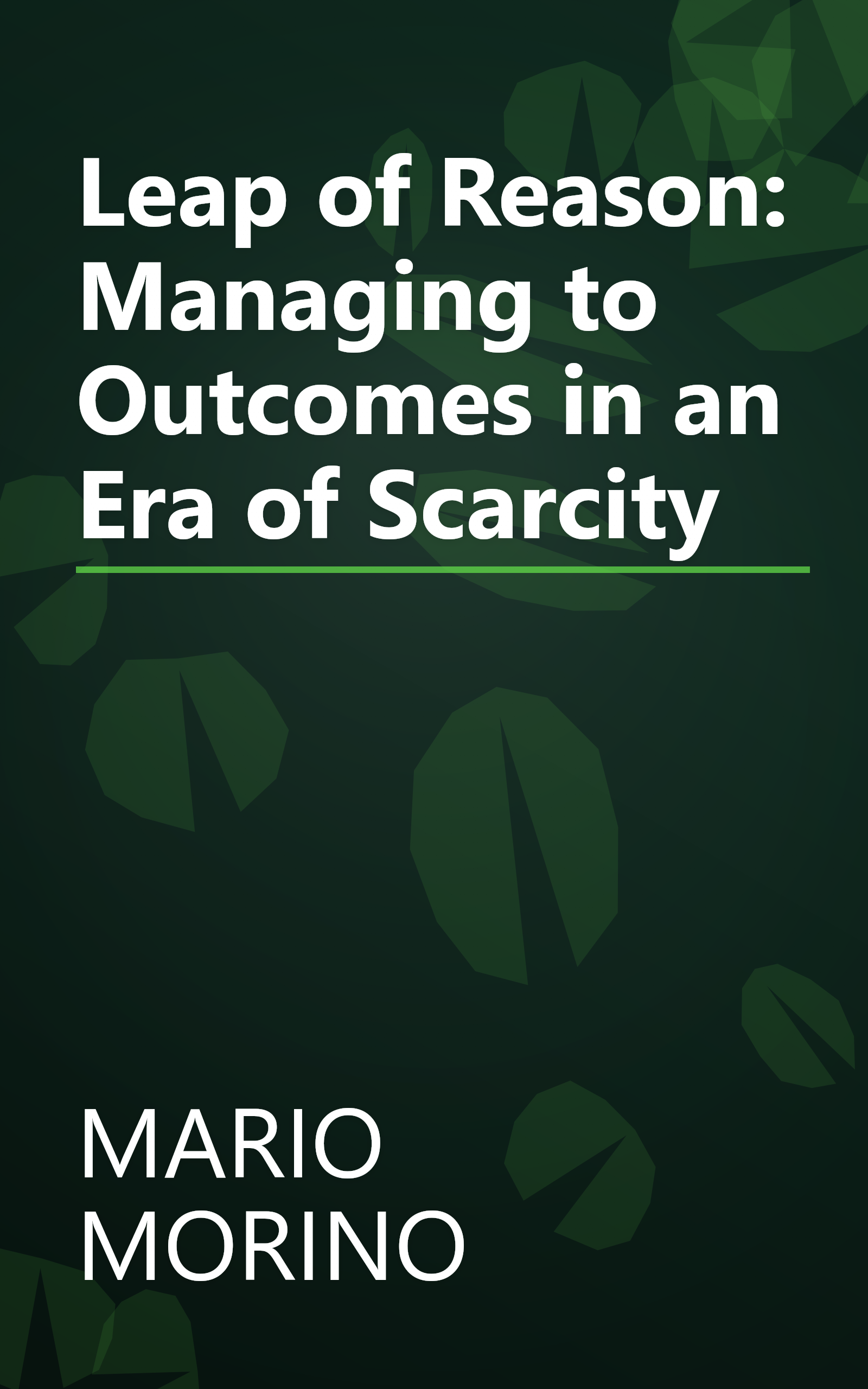 Leap of Reason: Managing to Outcomes in an Era of Scarcity book cover
