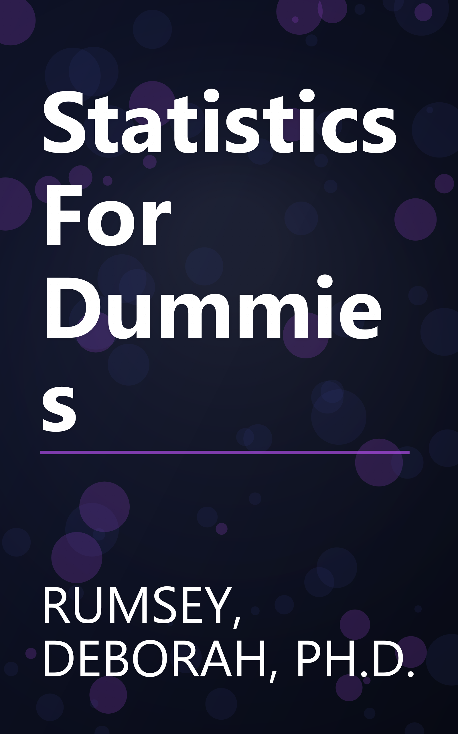 Statistics For Dummies book cover