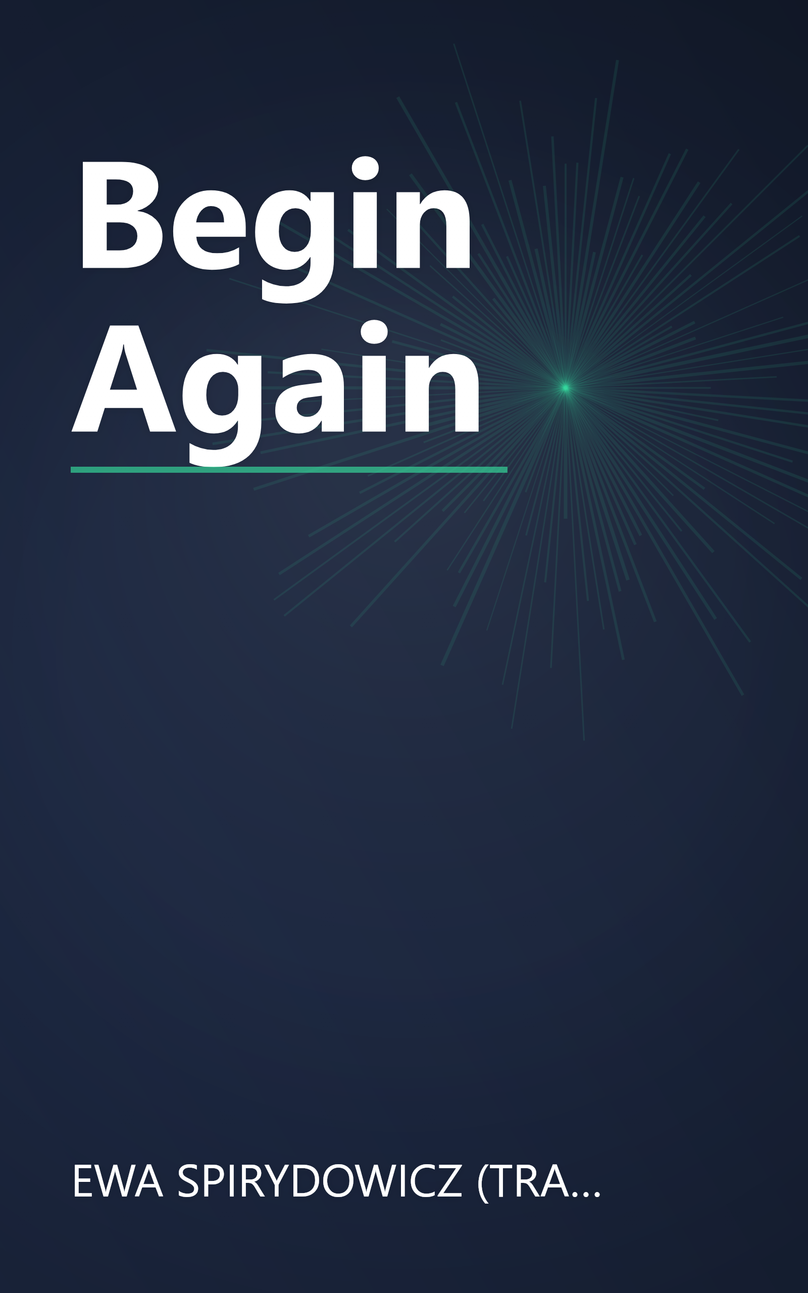 Begin Again book cover