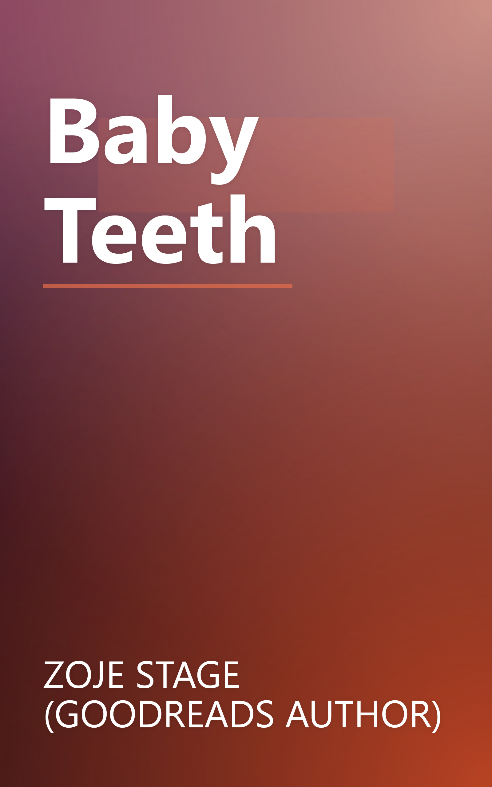 Baby Teeth book cover