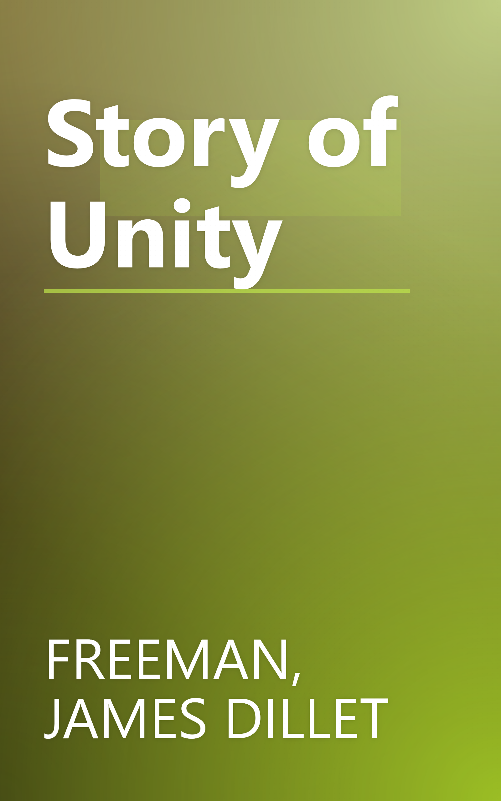 Story of Unity book cover