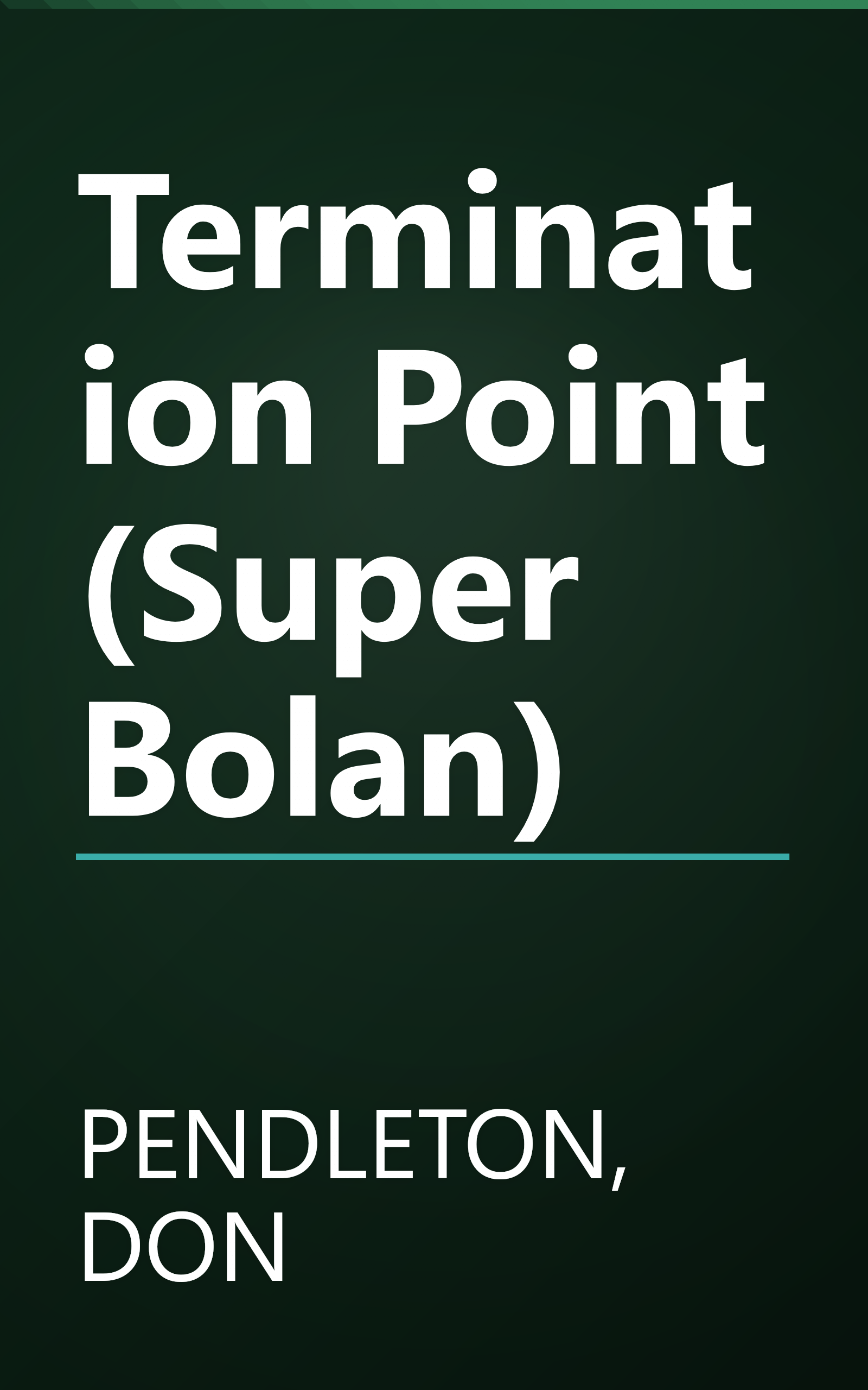 Termination Point (Super Bolan) book cover