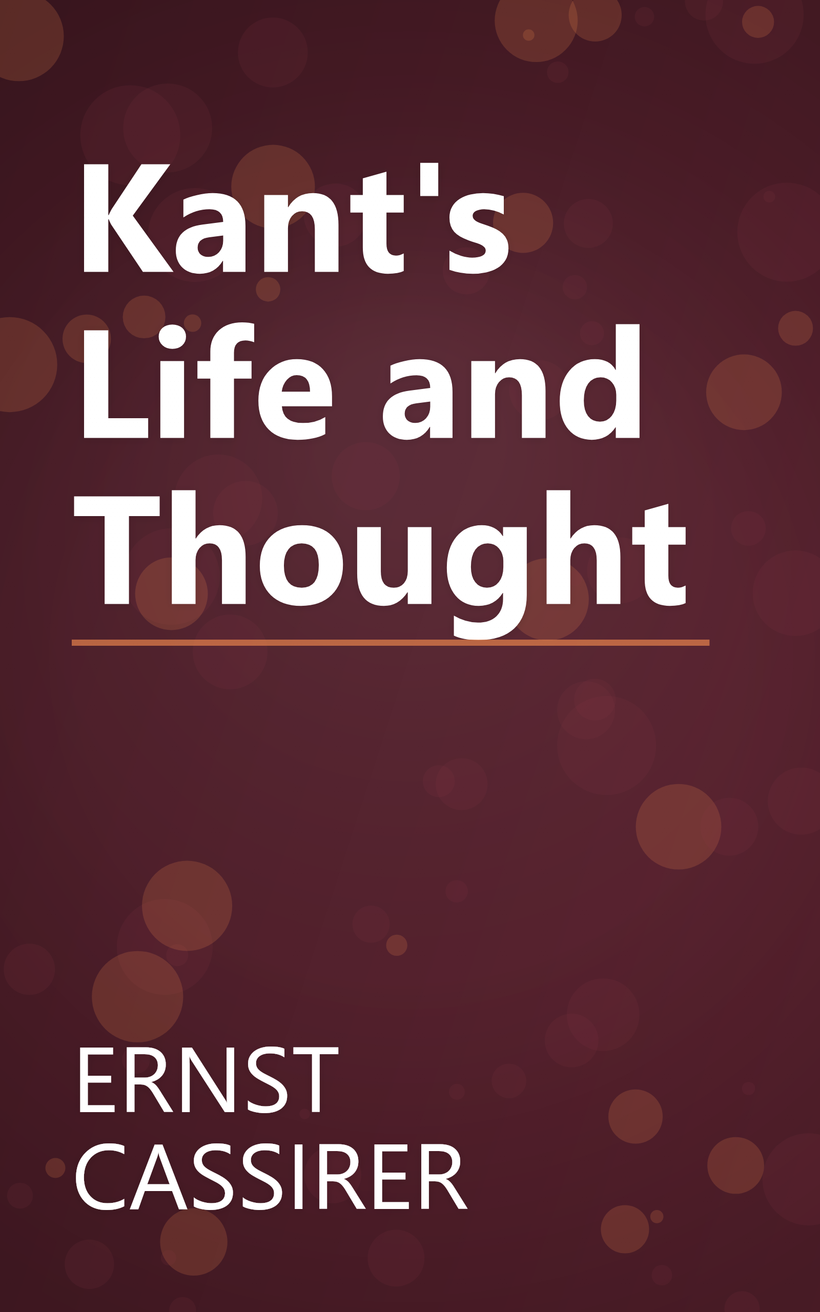 Kant's Life and Thought book cover