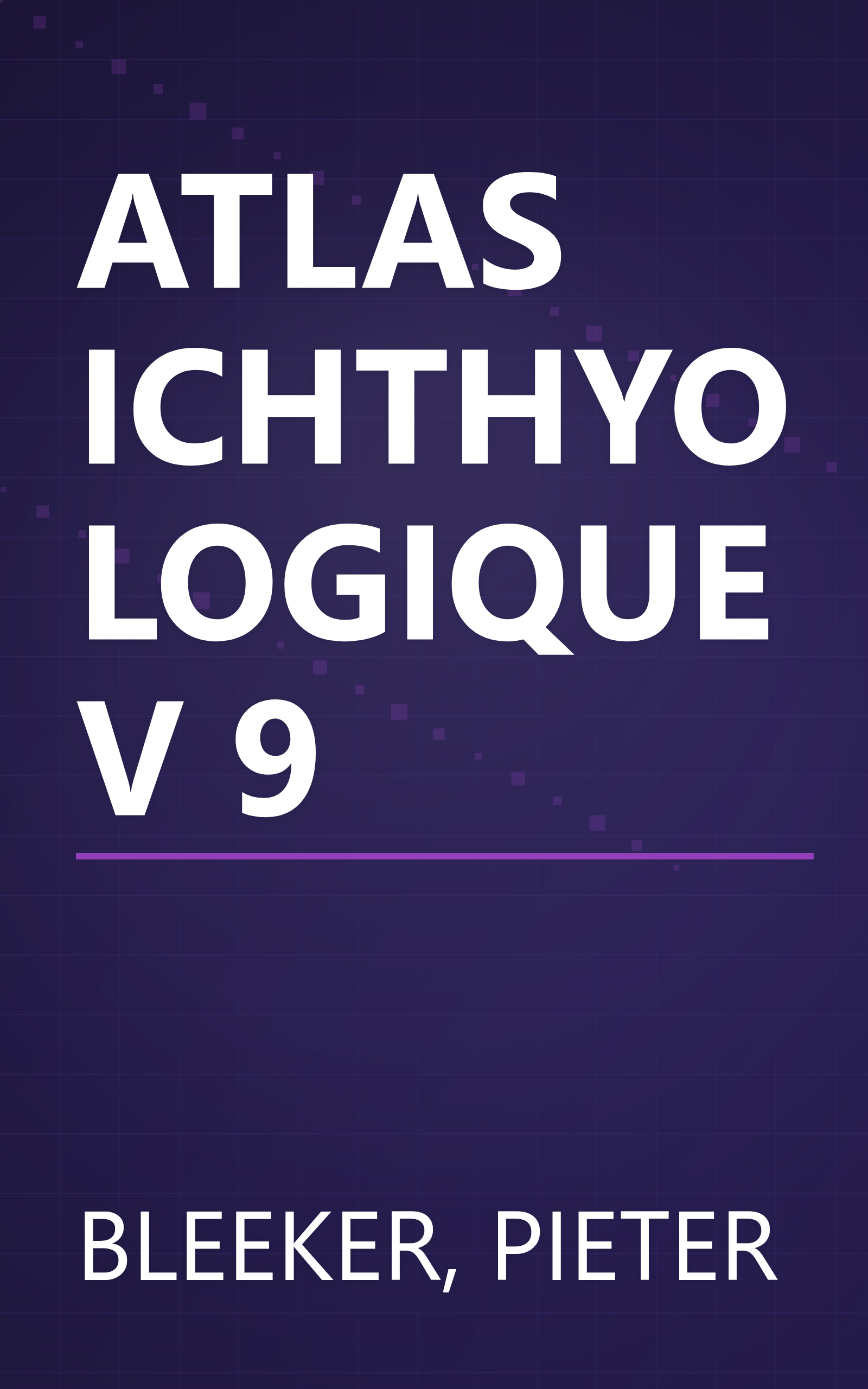 ATLAS ICHTHYOLOGIQUE V 9 book cover
