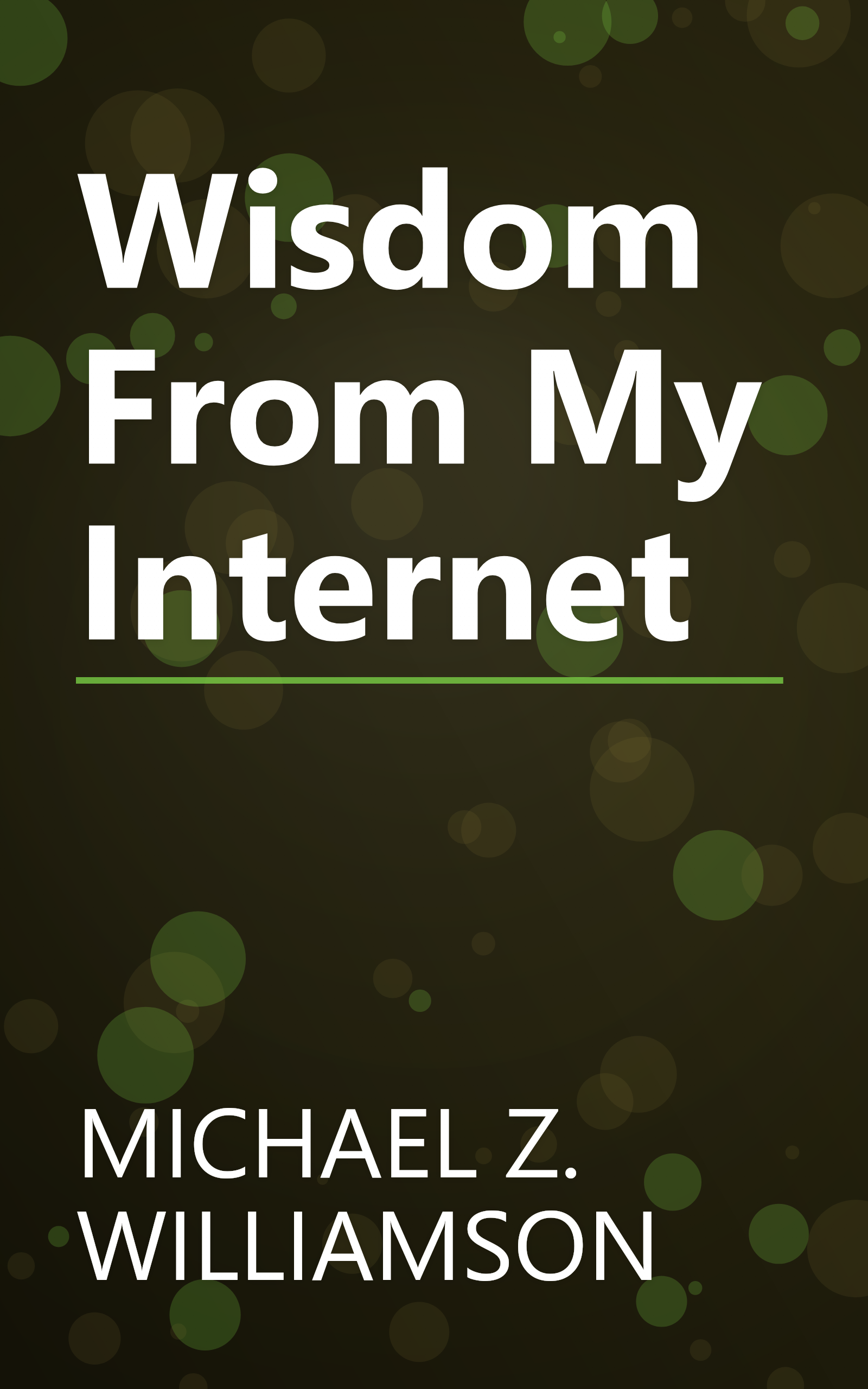 Wisdom From My Internet book cover