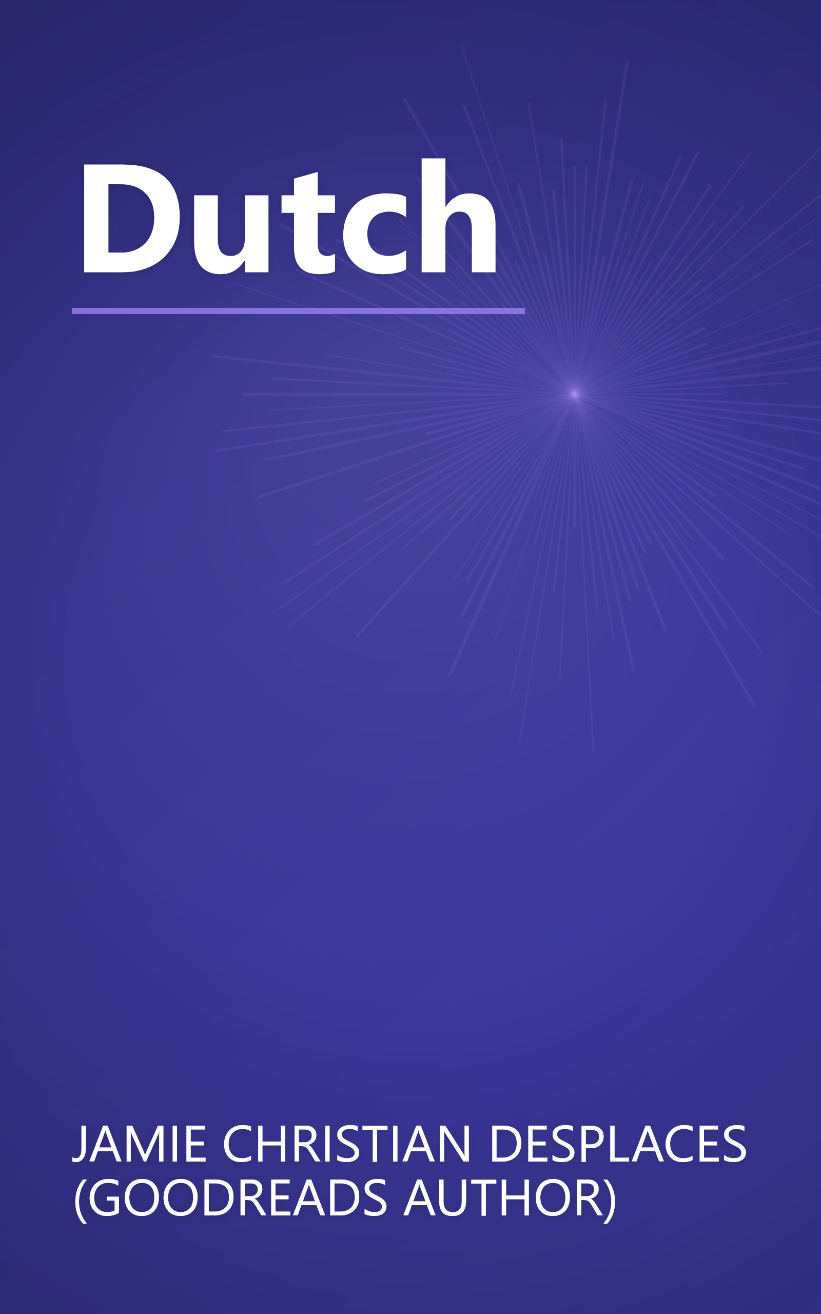Dutch book cover