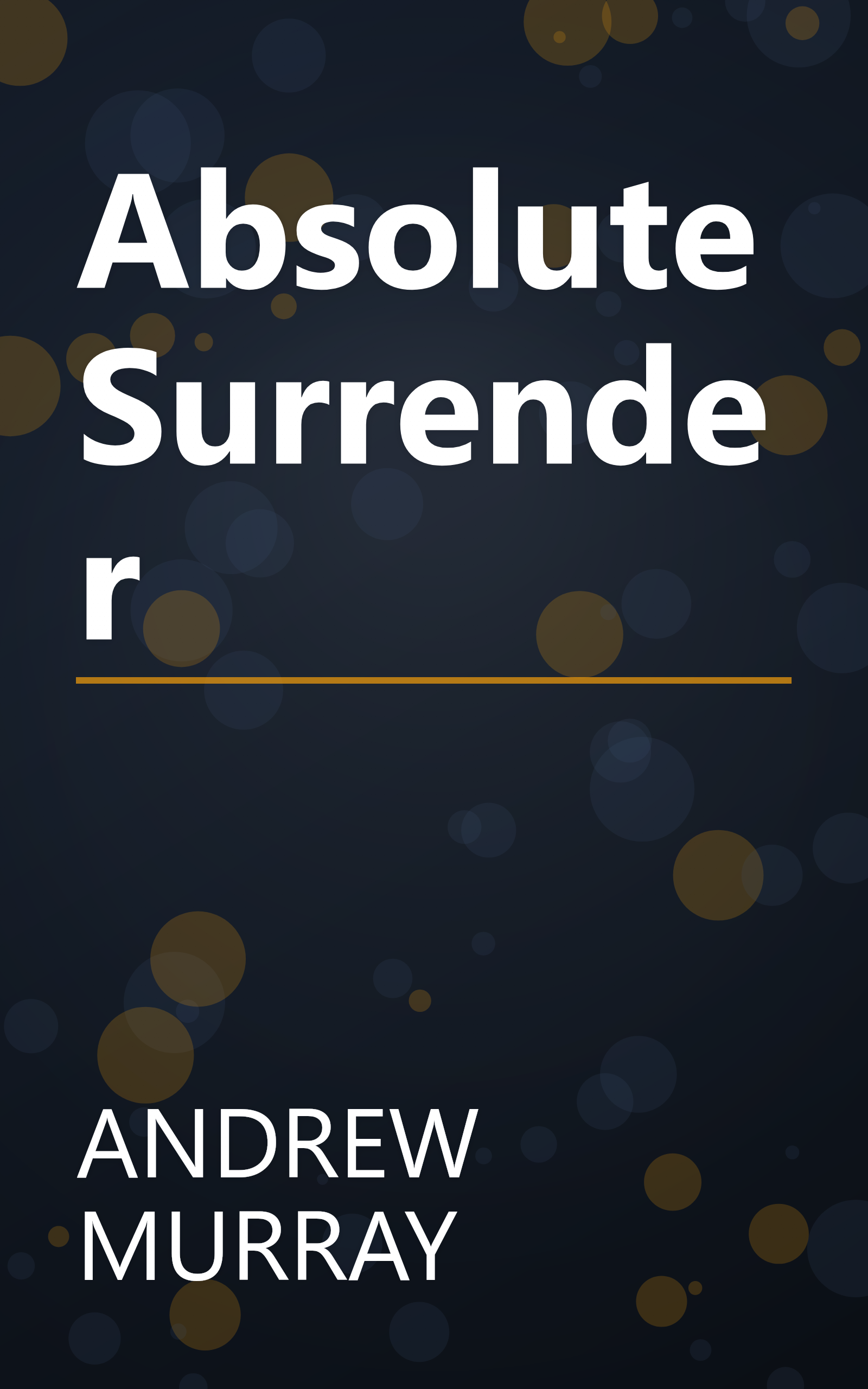 Absolute Surrender book cover