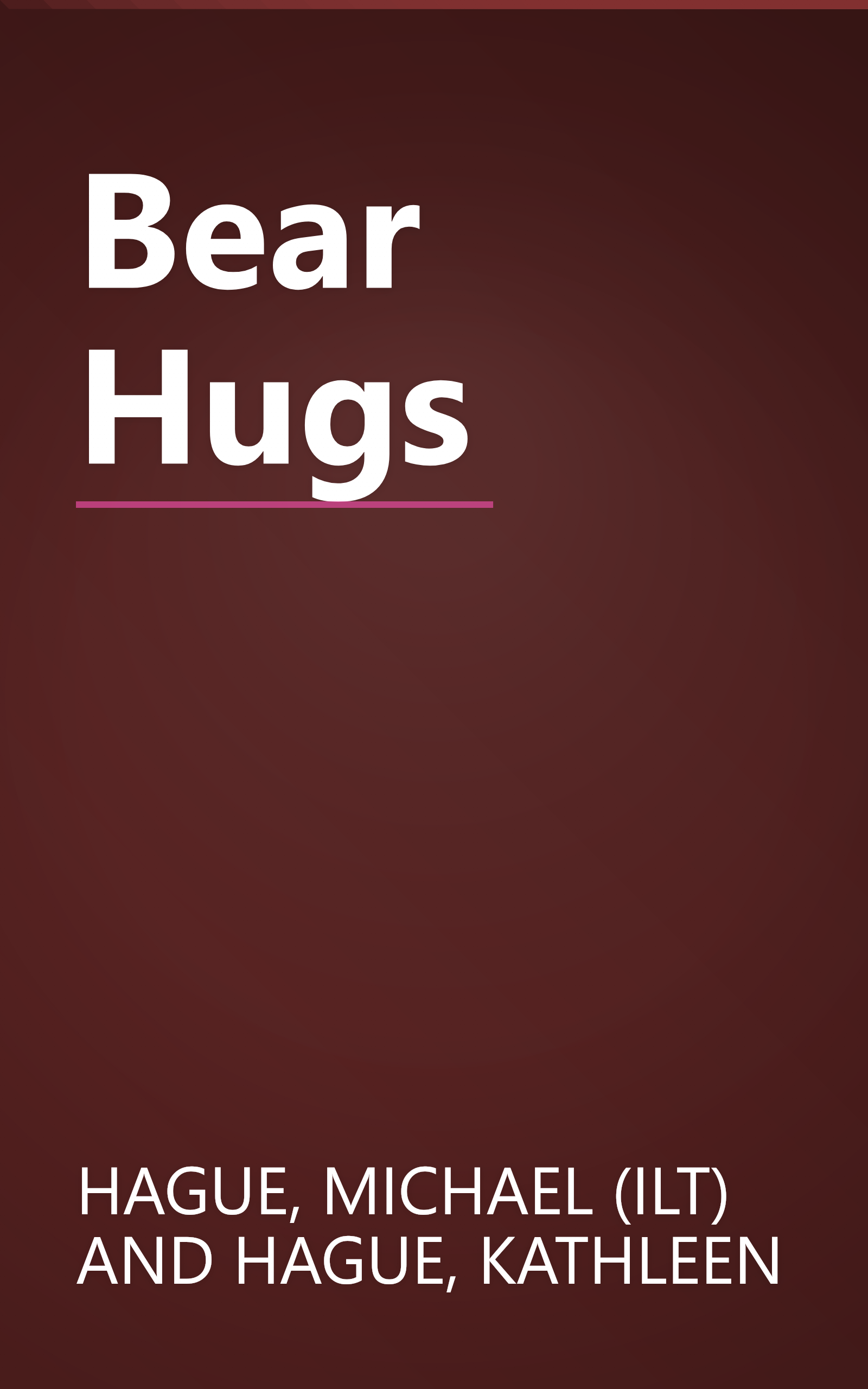 Bear Hugs book cover