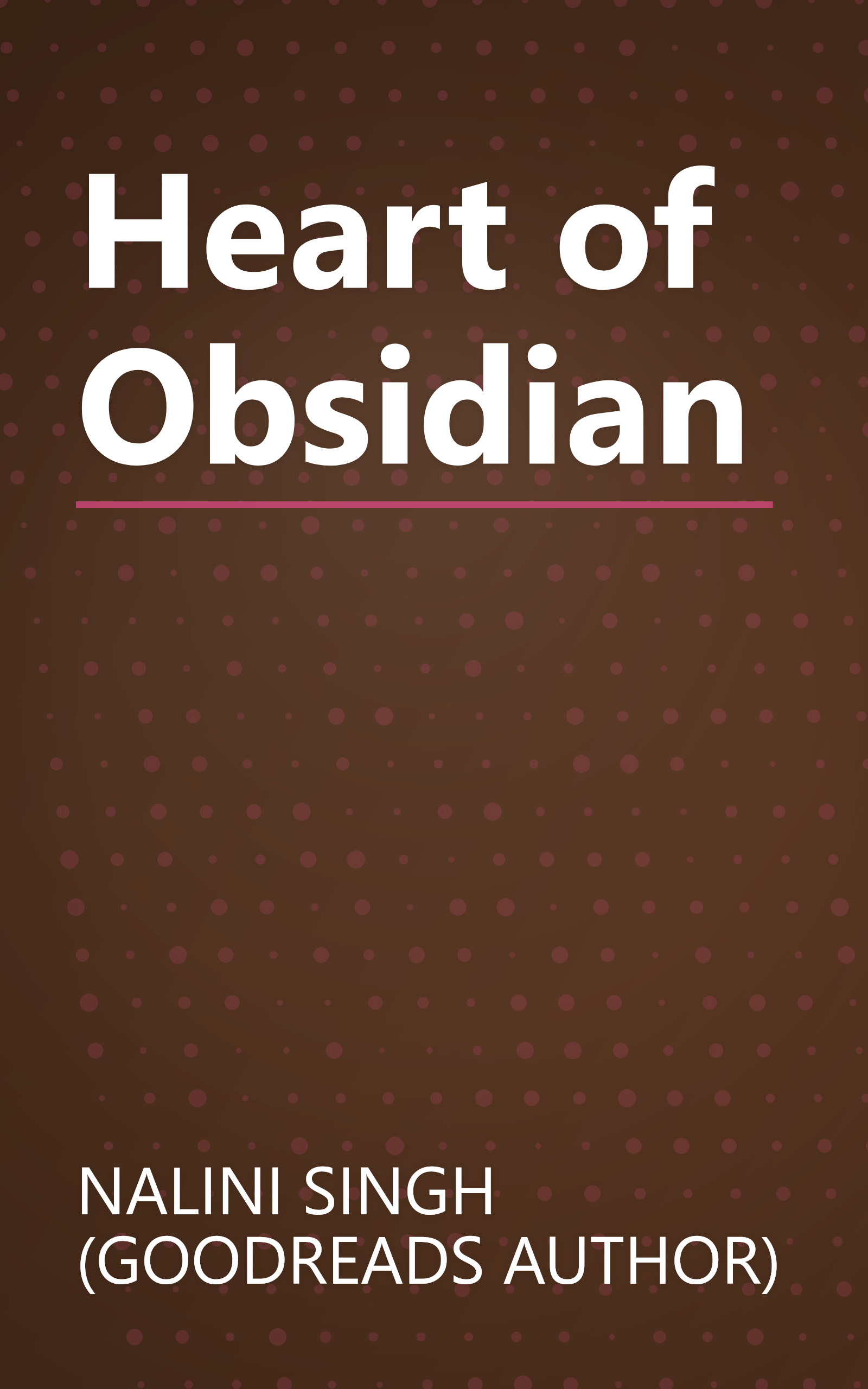 Heart of Obsidian book cover