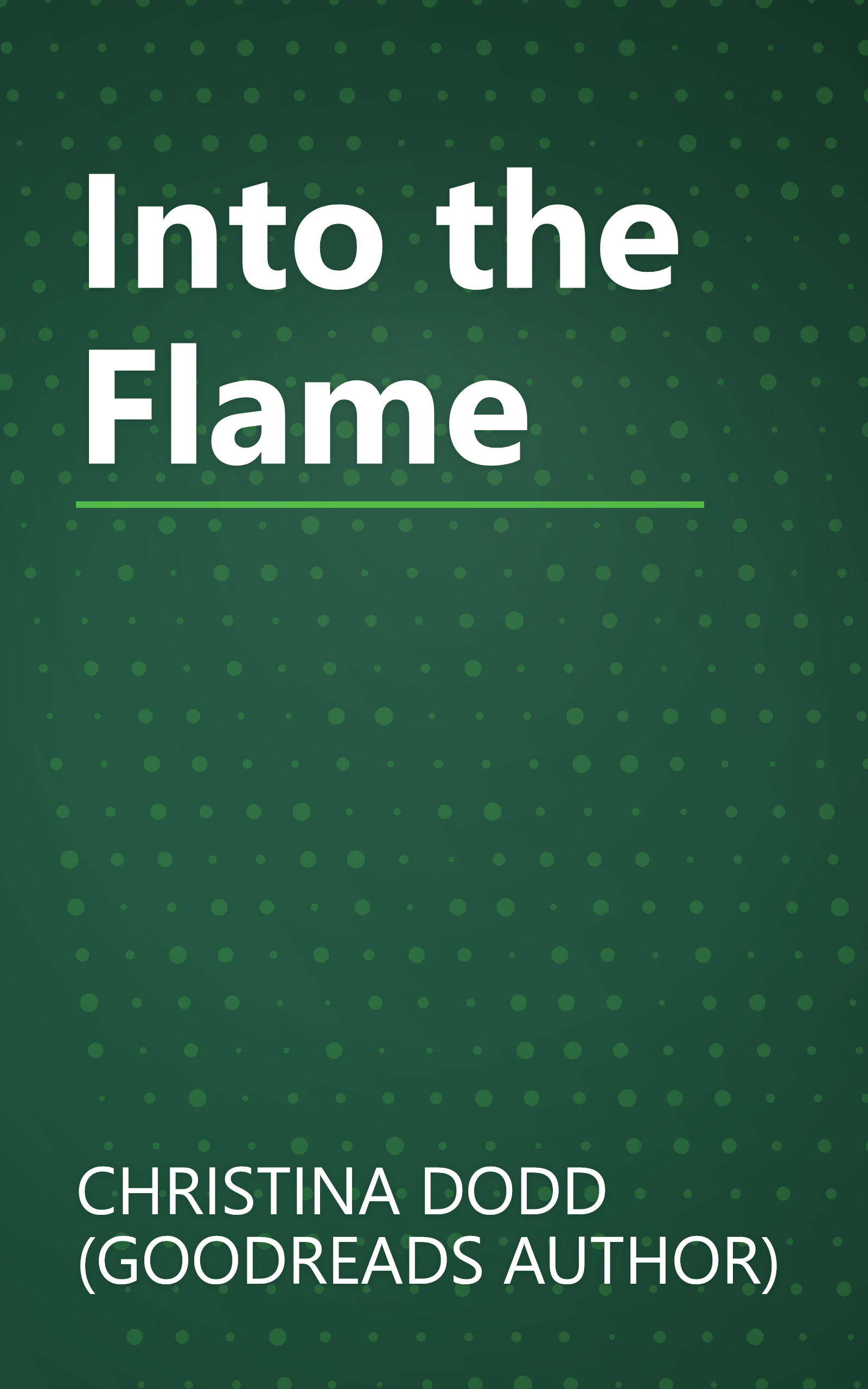 Into the Flame book cover