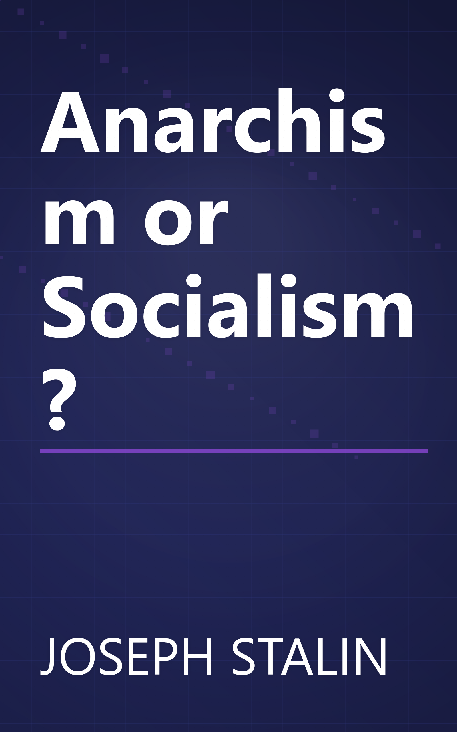 Anarchism or Socialism? book cover