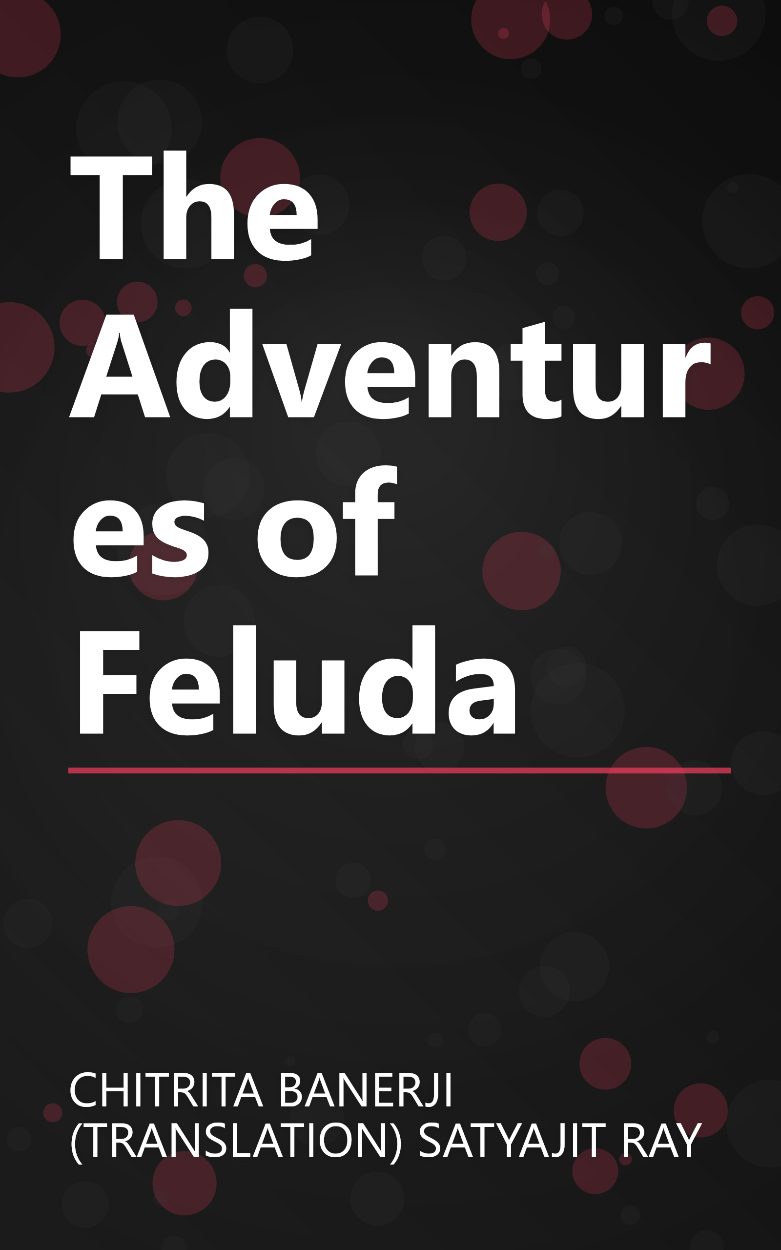 The Adventures of Feluda book cover