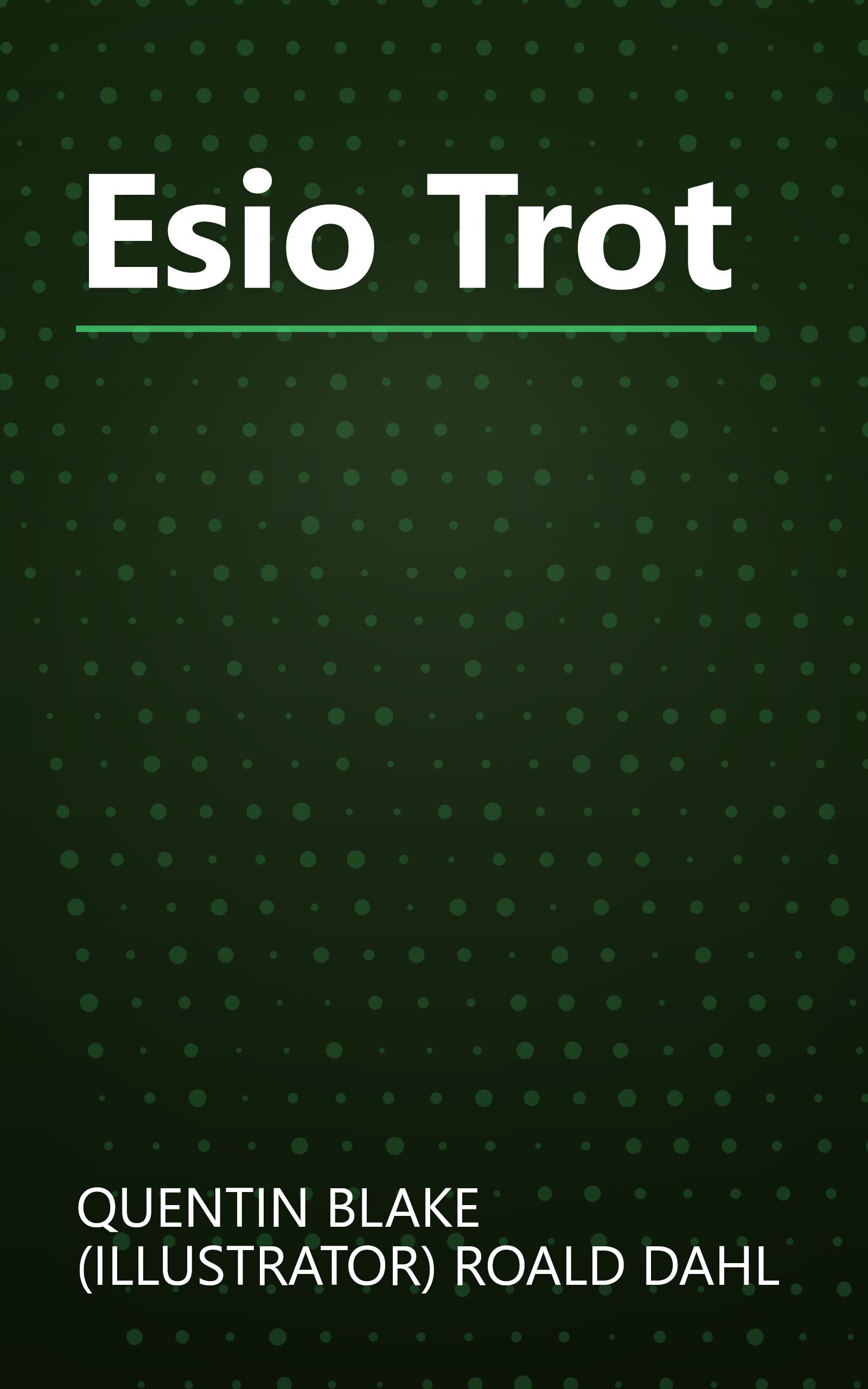 Esio Trot book cover