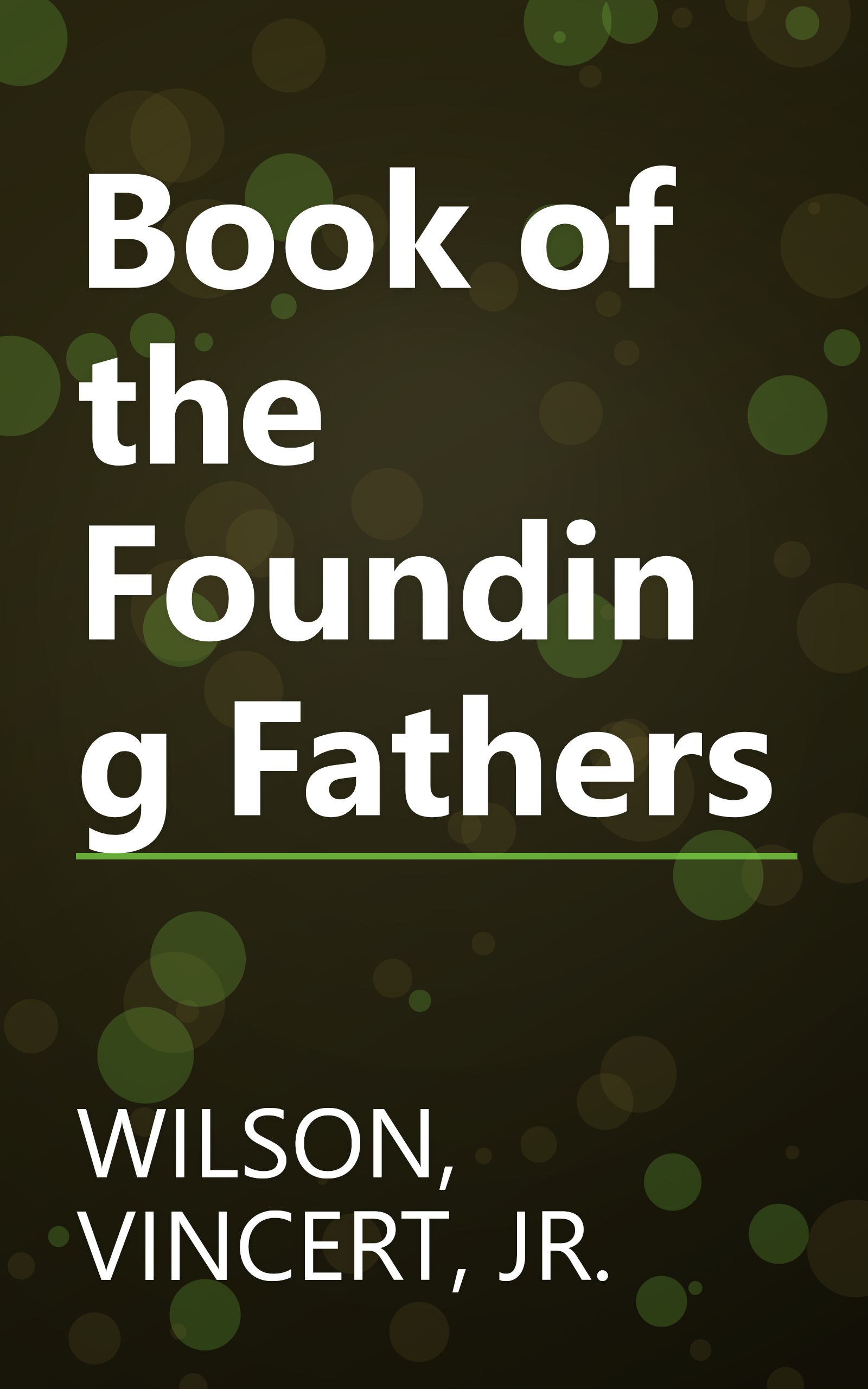 Book of the Founding Fathers book cover