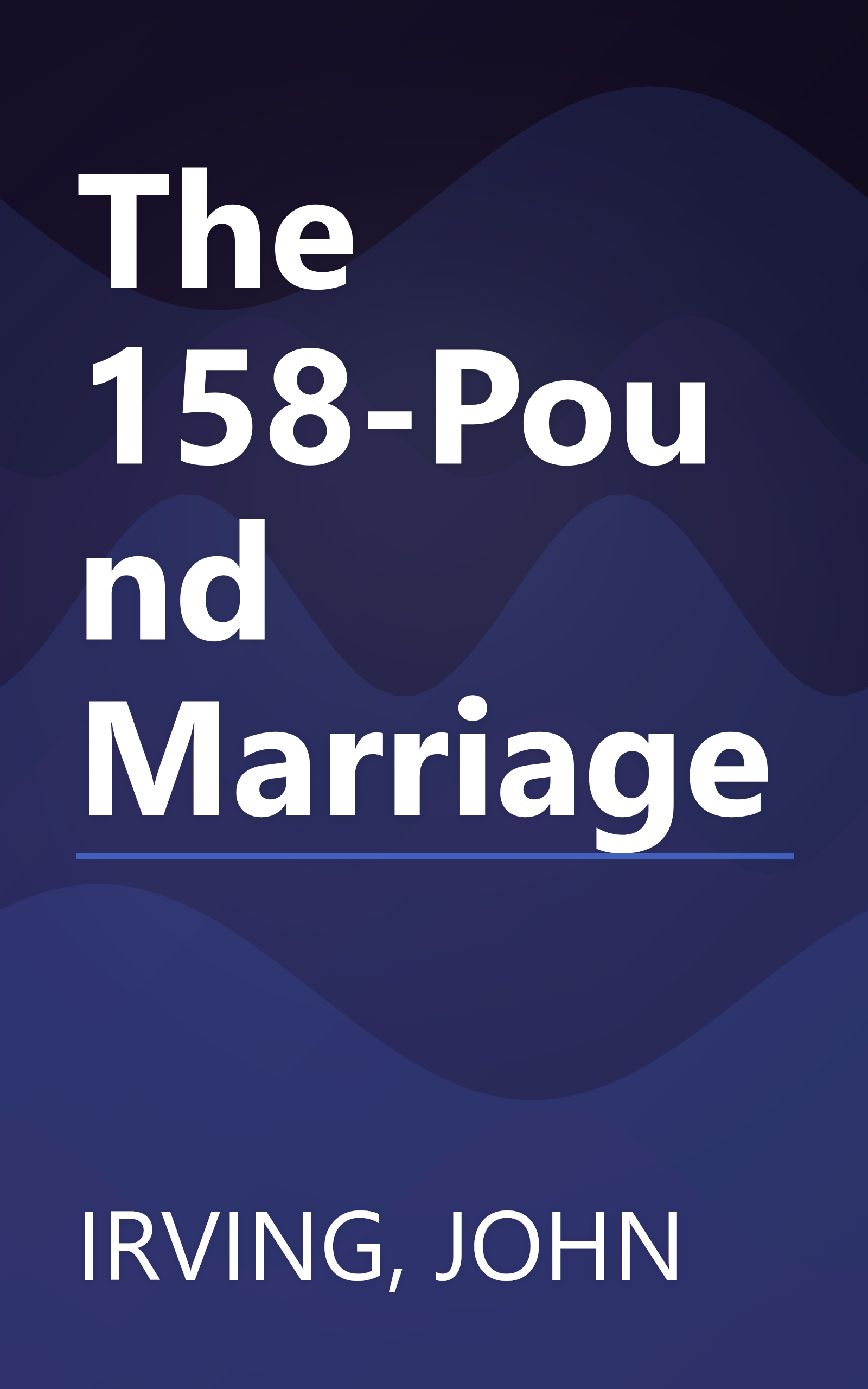 The 158-Pound Marriage book cover