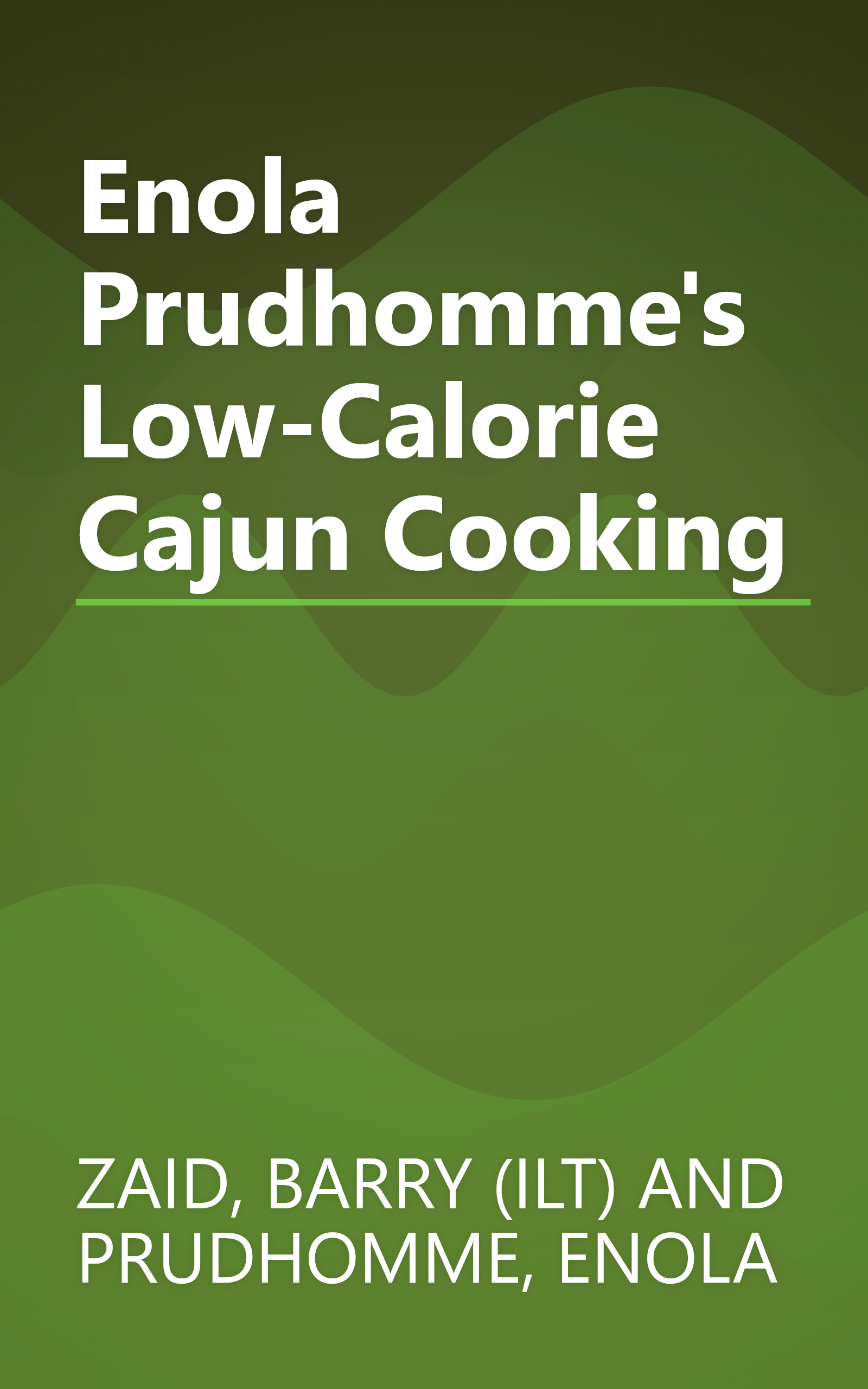 Enola Prudhomme's Low-Calorie Cajun Cooking book cover