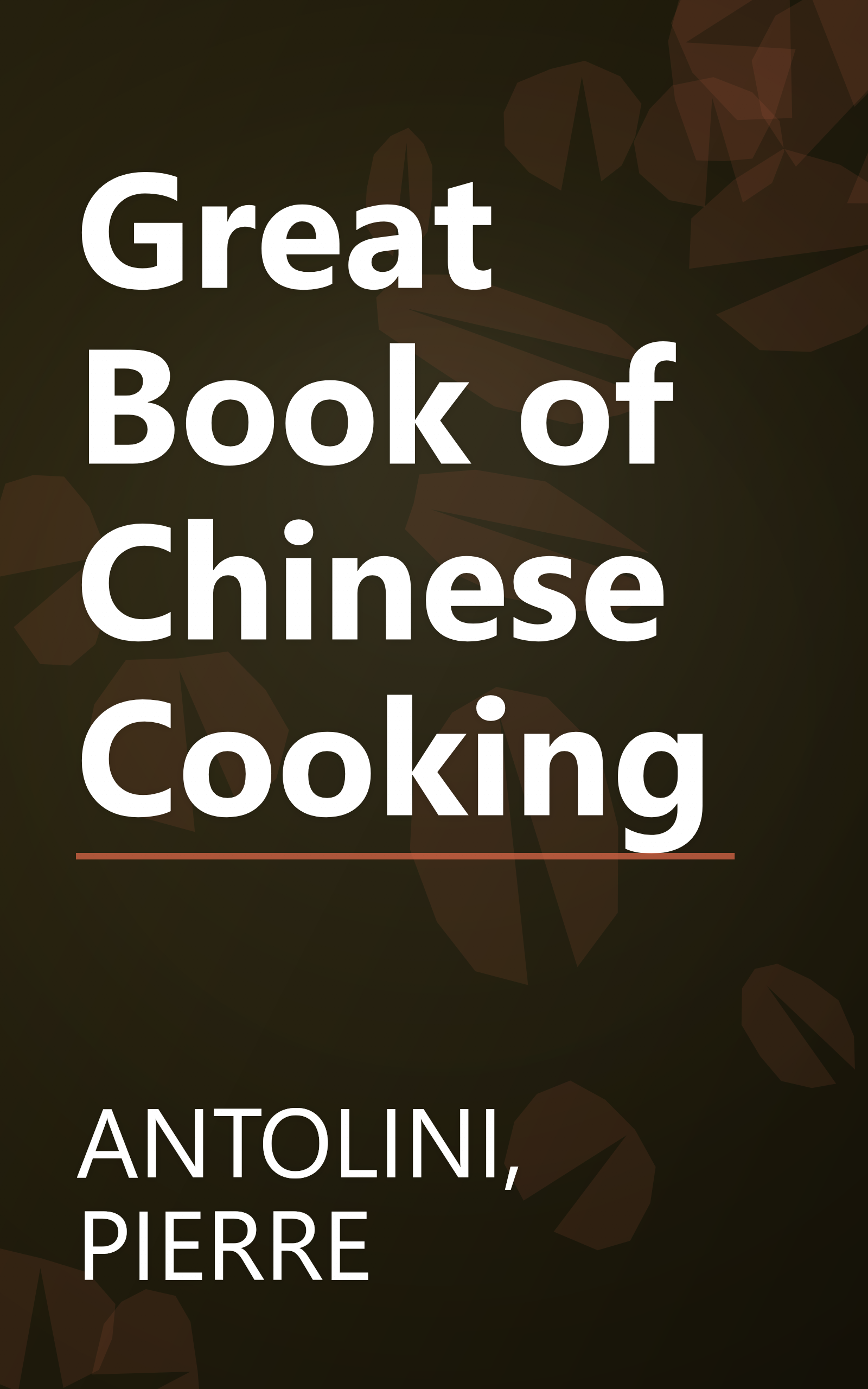 Great Book of Chinese Cooking book cover