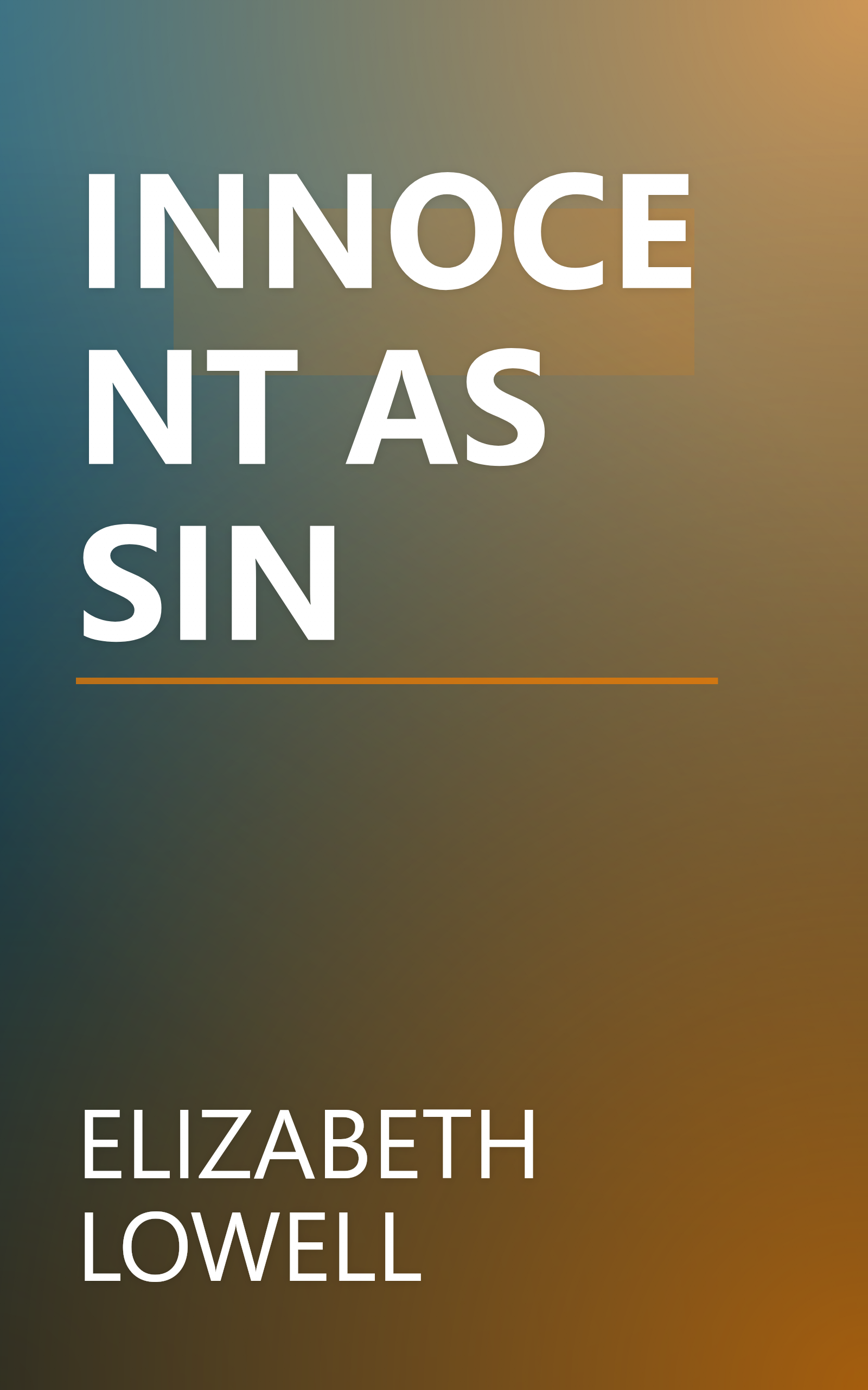 INNOCENT AS SIN book cover