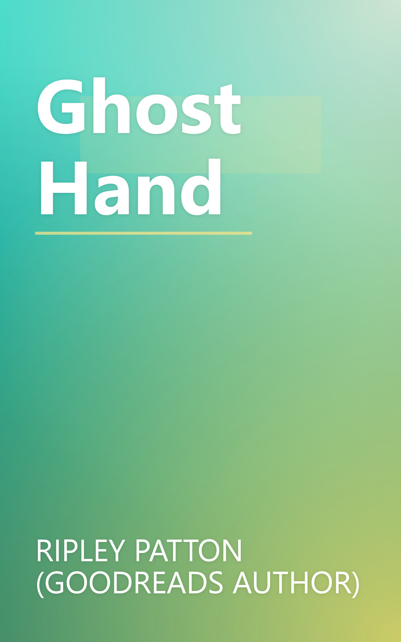 Ghost Hand book cover