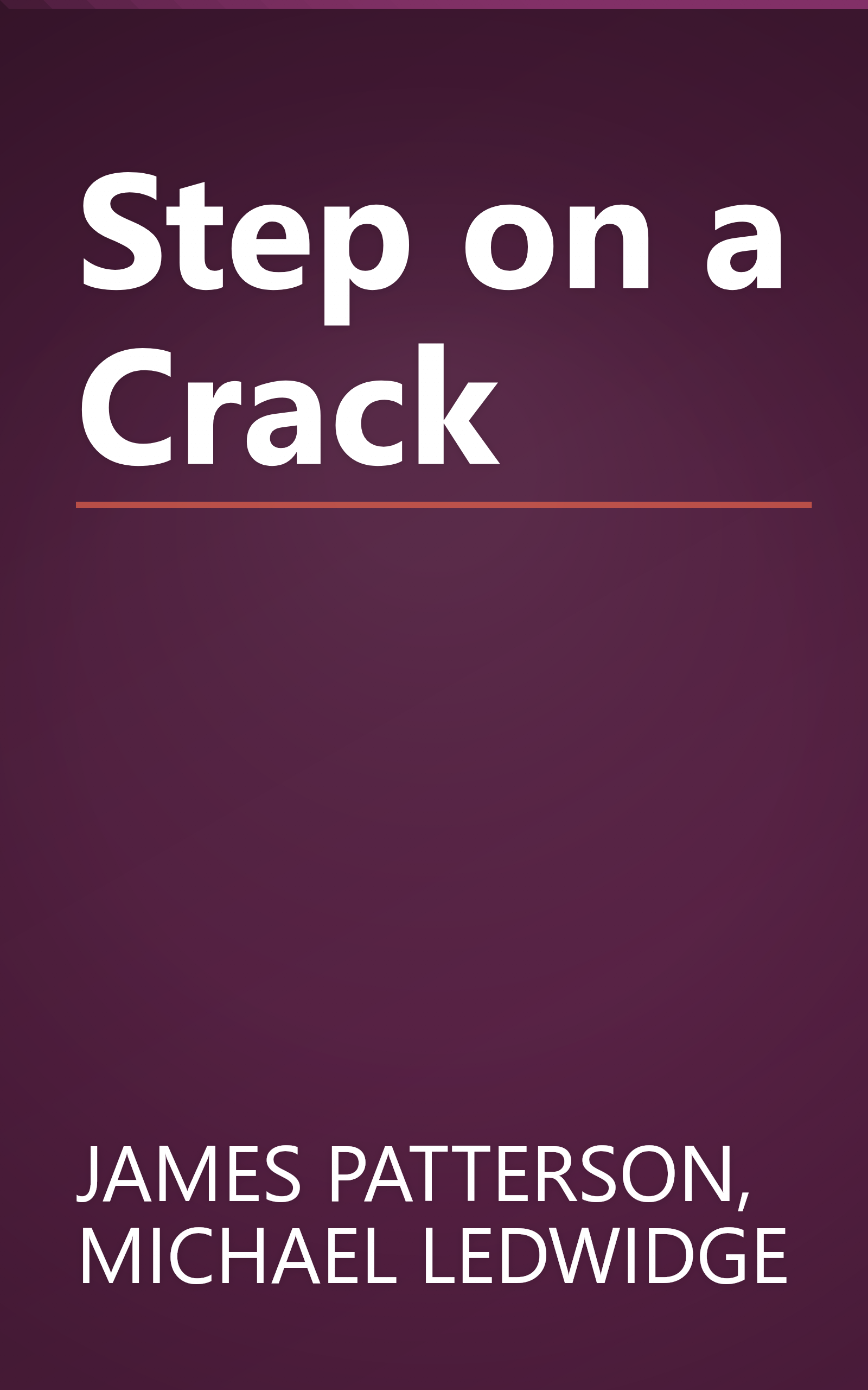 Step on a Crack book cover