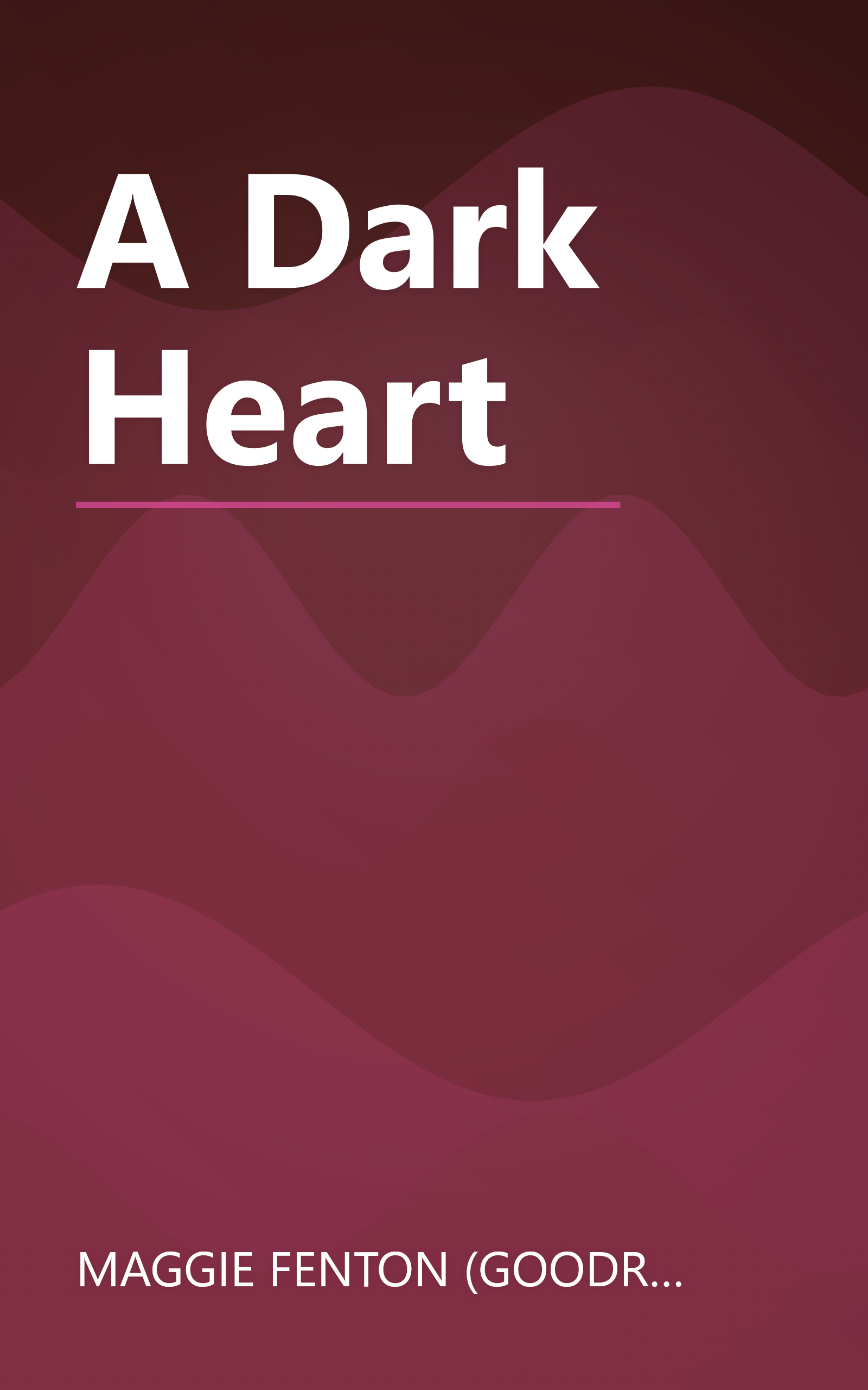 A Dark Heart book cover