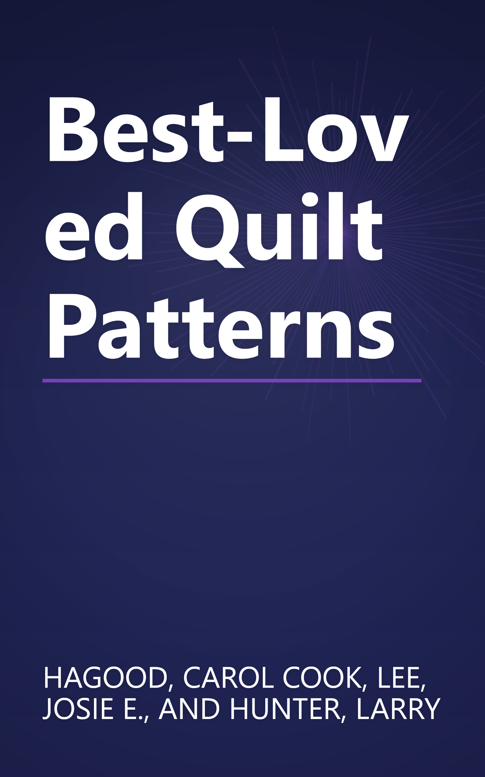 Best-Loved Quilt Patterns book cover