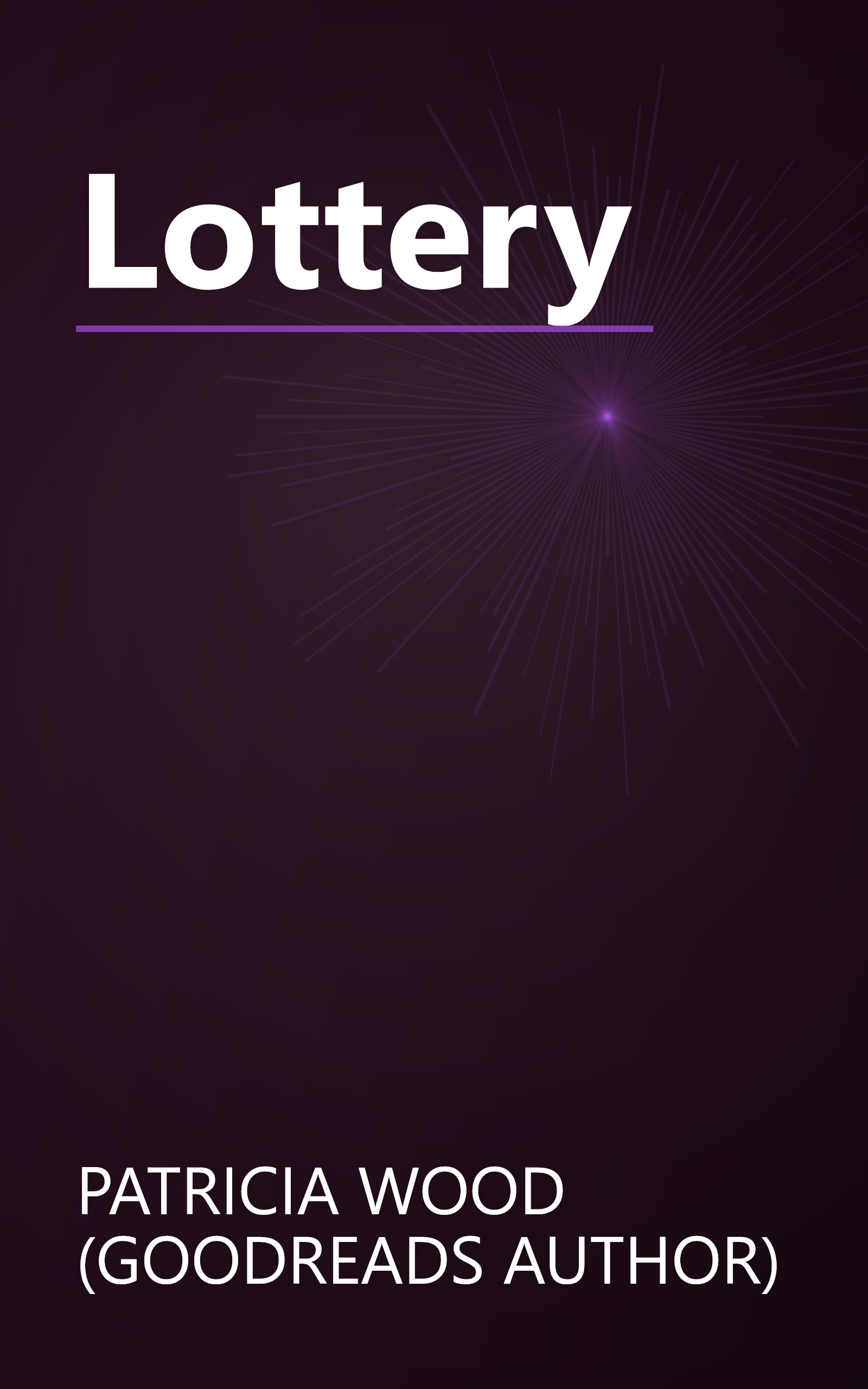 Lottery book cover