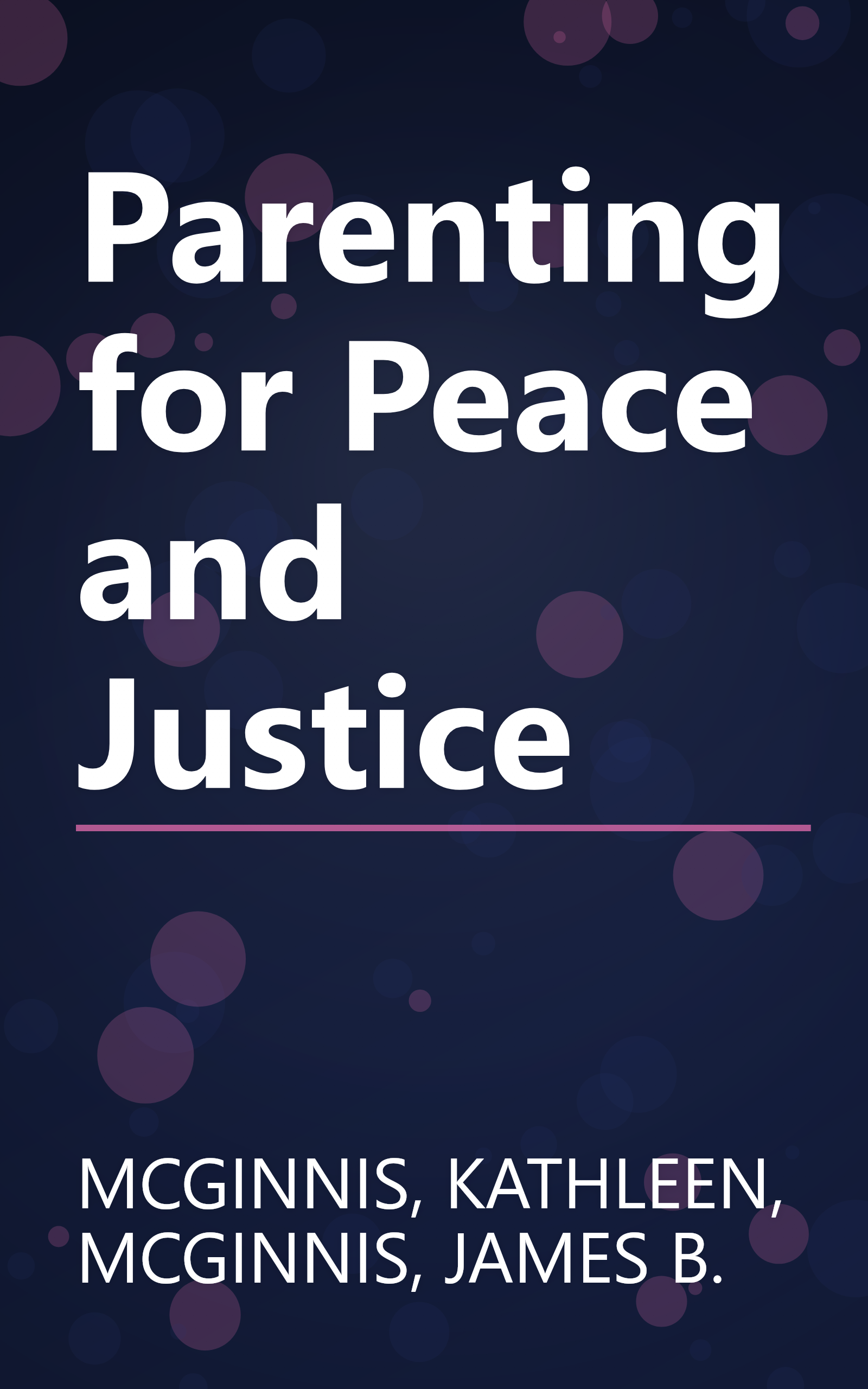 Parenting for Peace and Justice book cover
